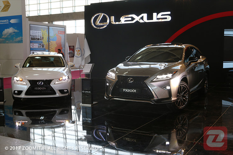 لکسوس خودروهای لوکس خود را به تهران آورد - زومیت