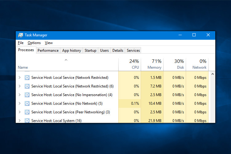 Service Host Process چیست و چرا اجرا می‌شود - زومیت