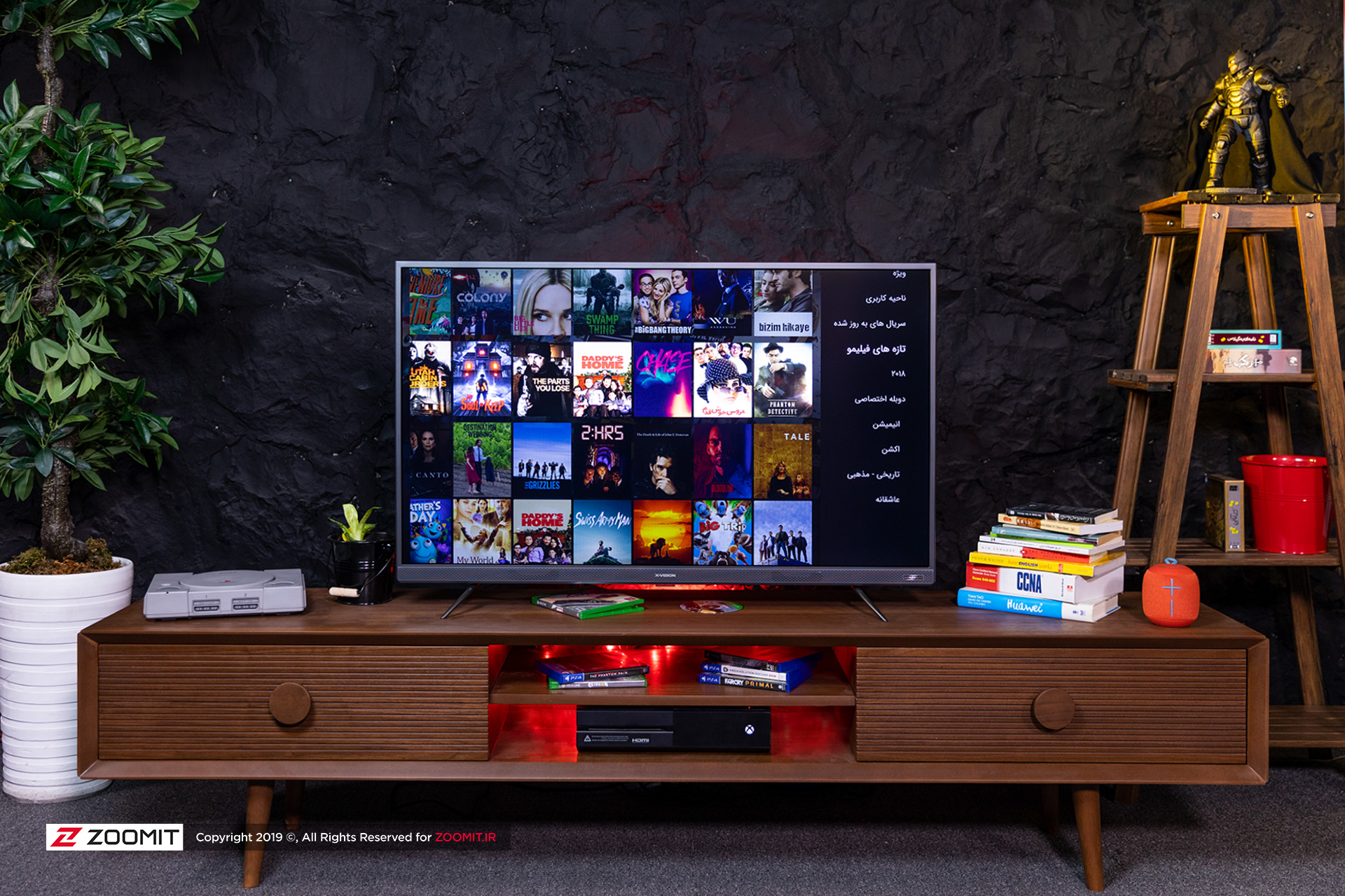 نگاه نزدیک به تلویزیون ایكس ویژن 43XT725 - زومیت