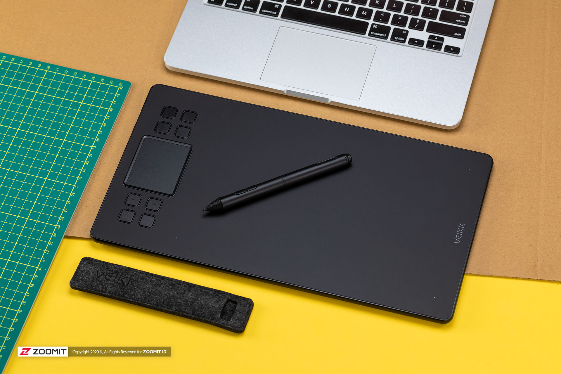 بررسی قلم نوری Veikk A50