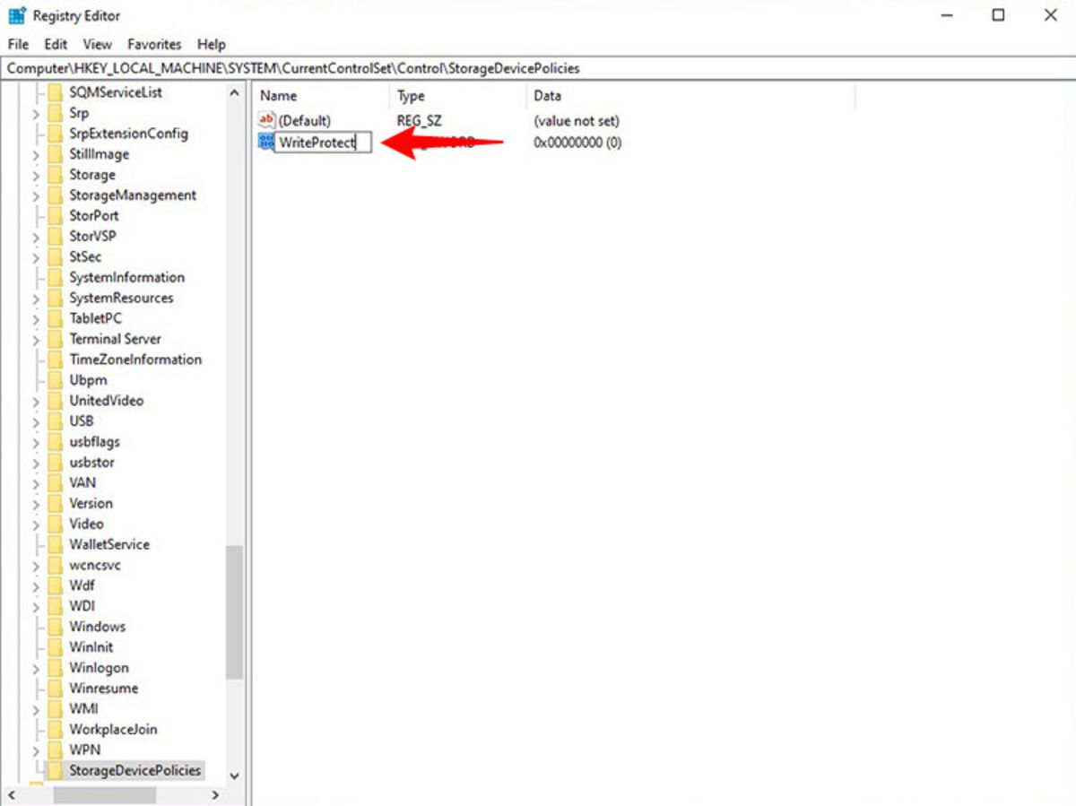 آموزش رفع خطای Write Protection در ویندوز 10