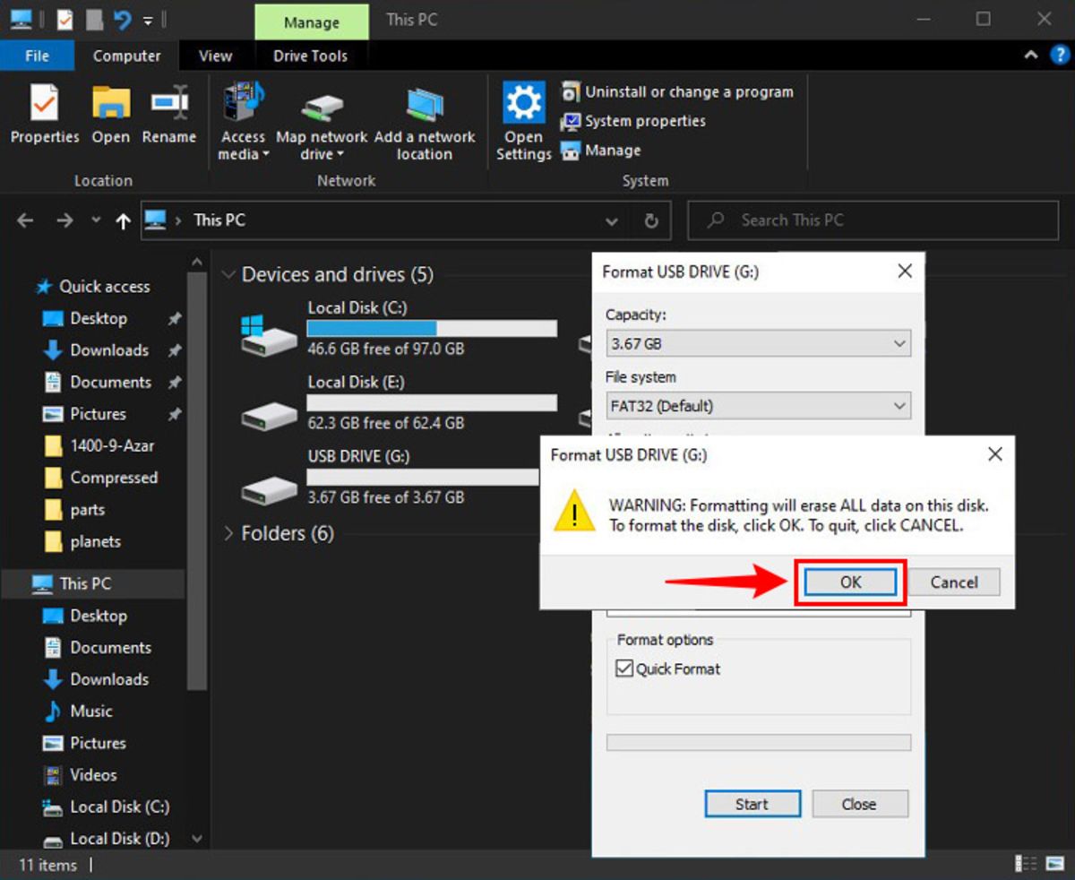 آموزش رفع خطای Write Protection در ویندوز 10