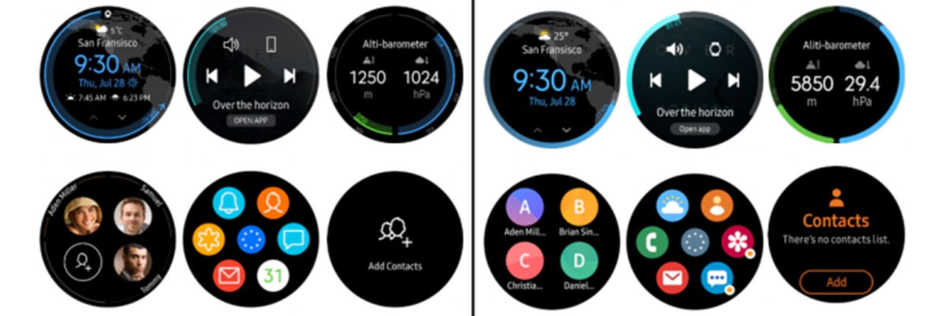 سیستم عامل تایزن و One UI چه تفاوتی با یکدیگر دارند