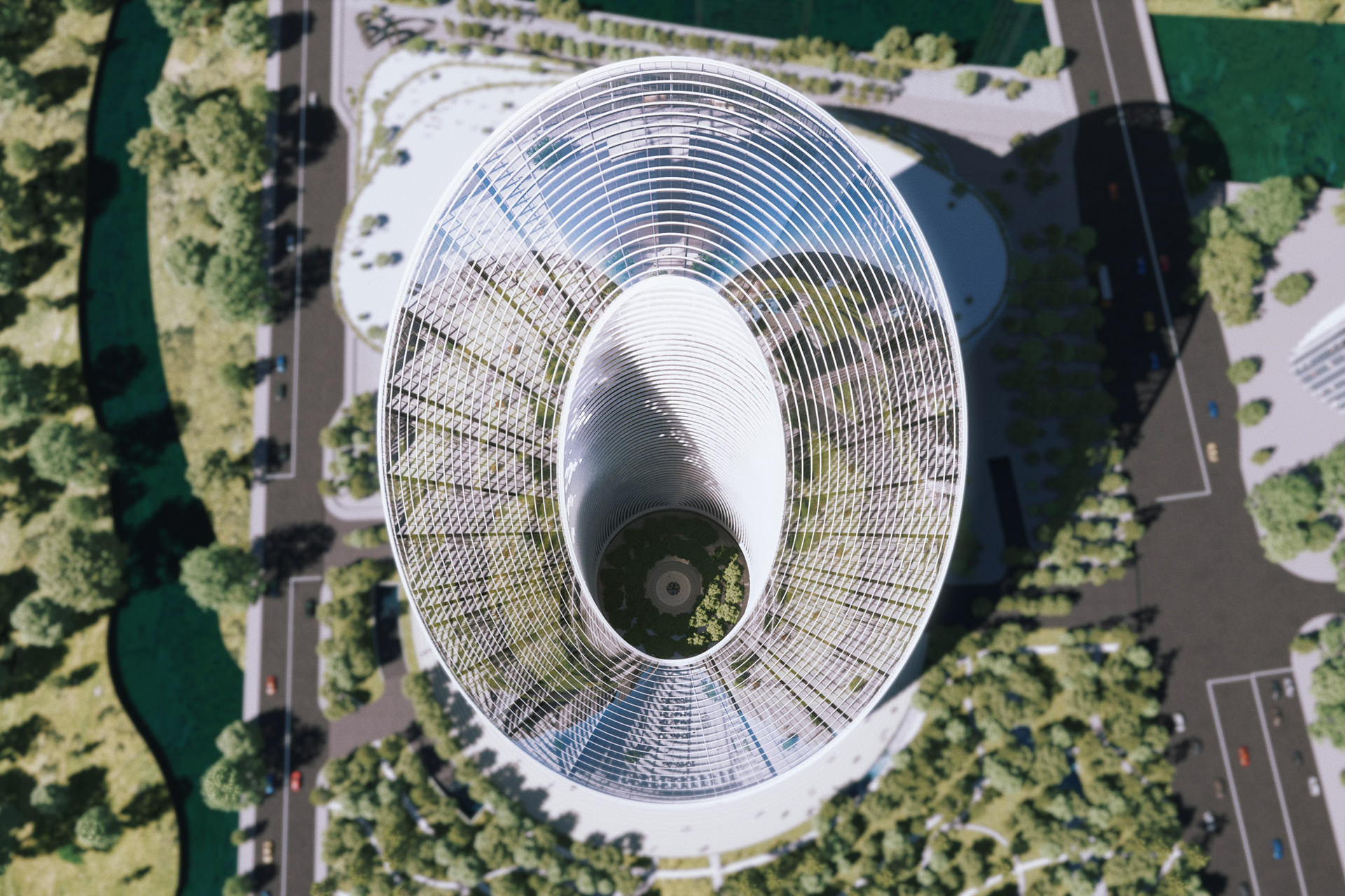 اوپو از پروژه‌ی ساختمانی O-Tower با طراحی منحصربه‌فرد پرده‌برداری کرد ...