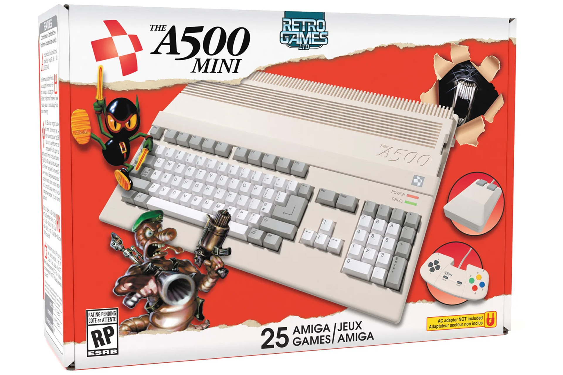 Amiga 500 Mini معرفی شد؛ بازگشت کامپیوتر کلاسیک کمودور - زومیت