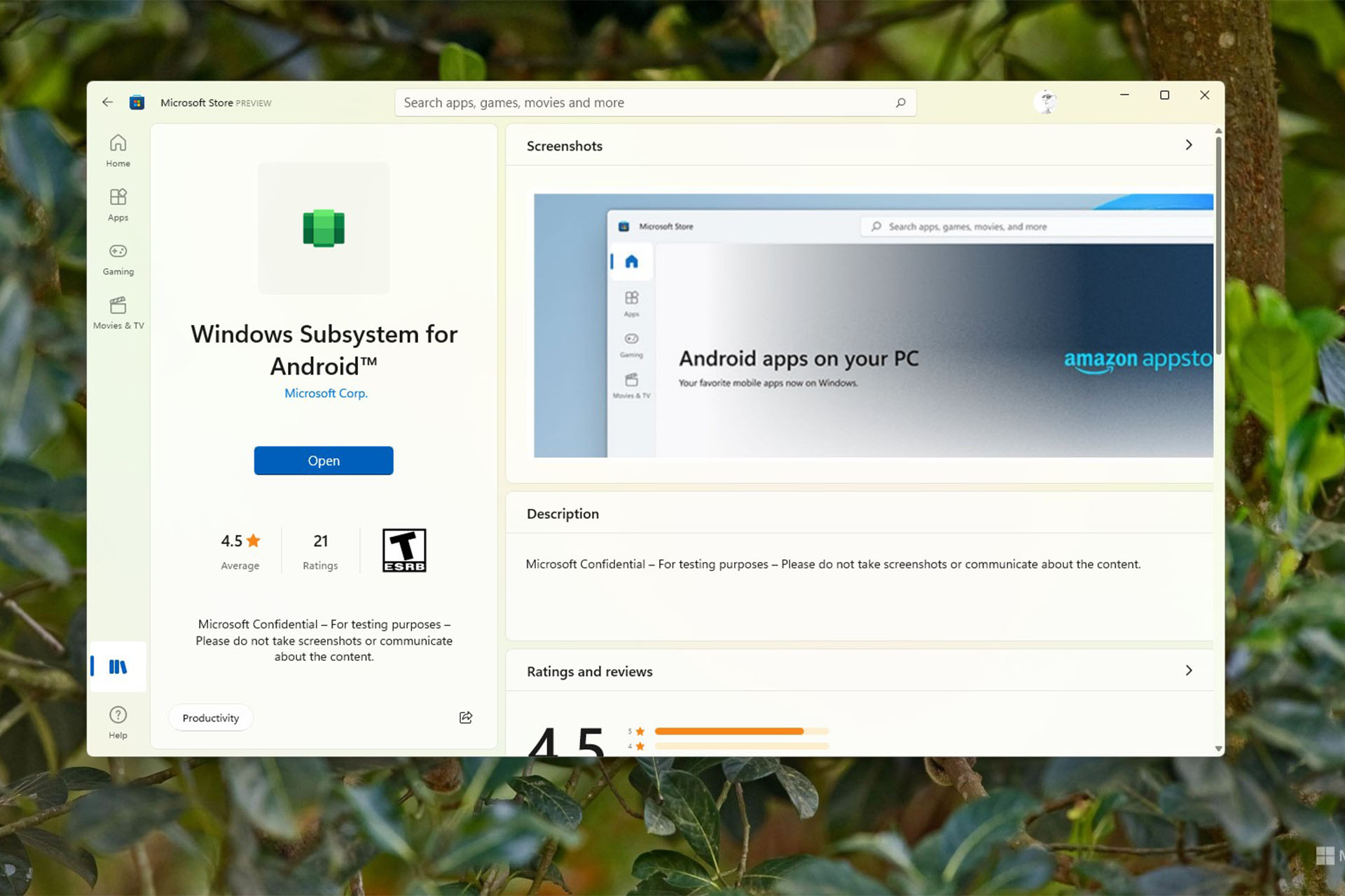 اپلیکیشن Windows Subsystem for Android برای اجرای برنامه‌های اندروید در ...