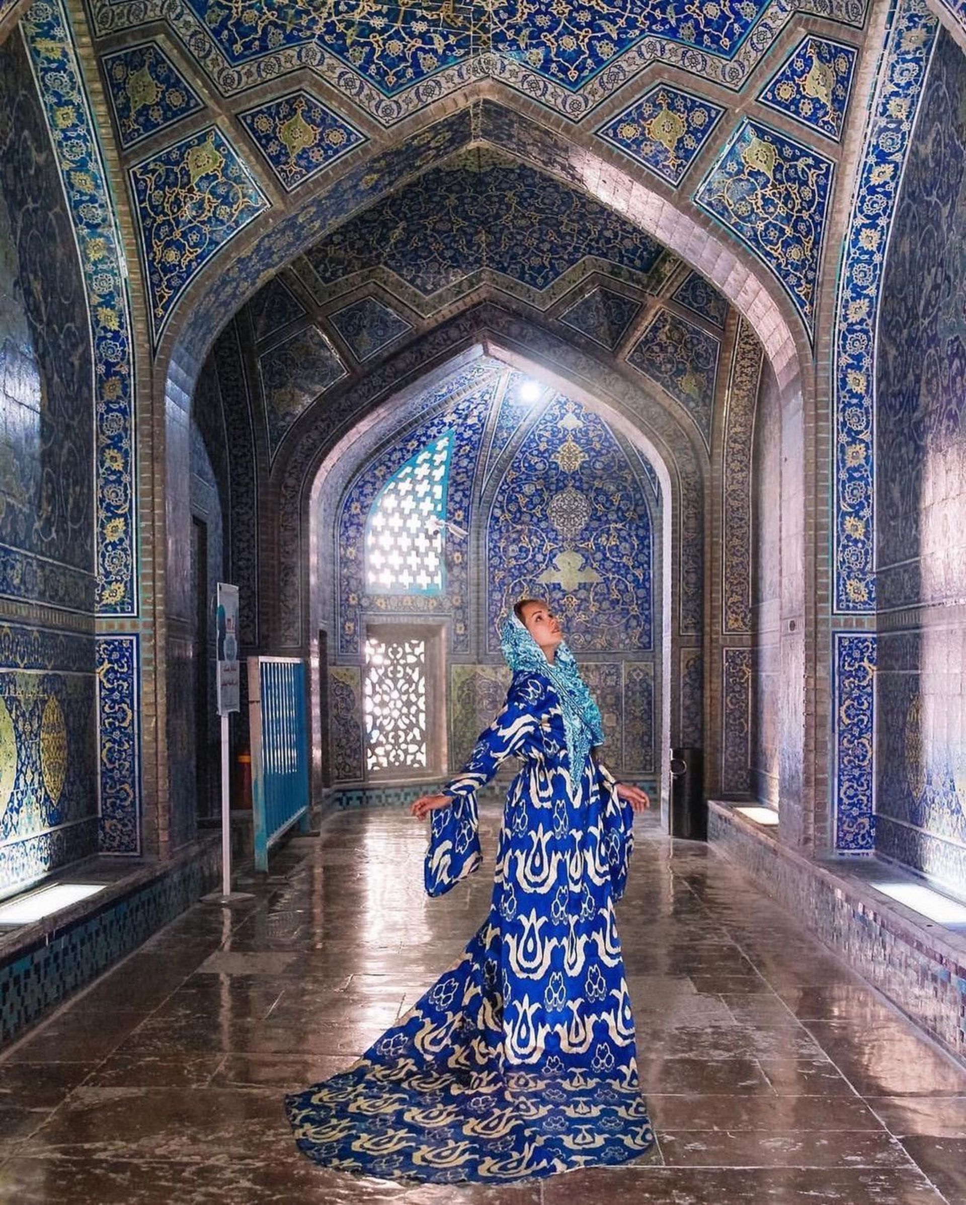 زیبایی اصیل معماری ایرانی الهام‌بخش عکاسان و طراحان لباس