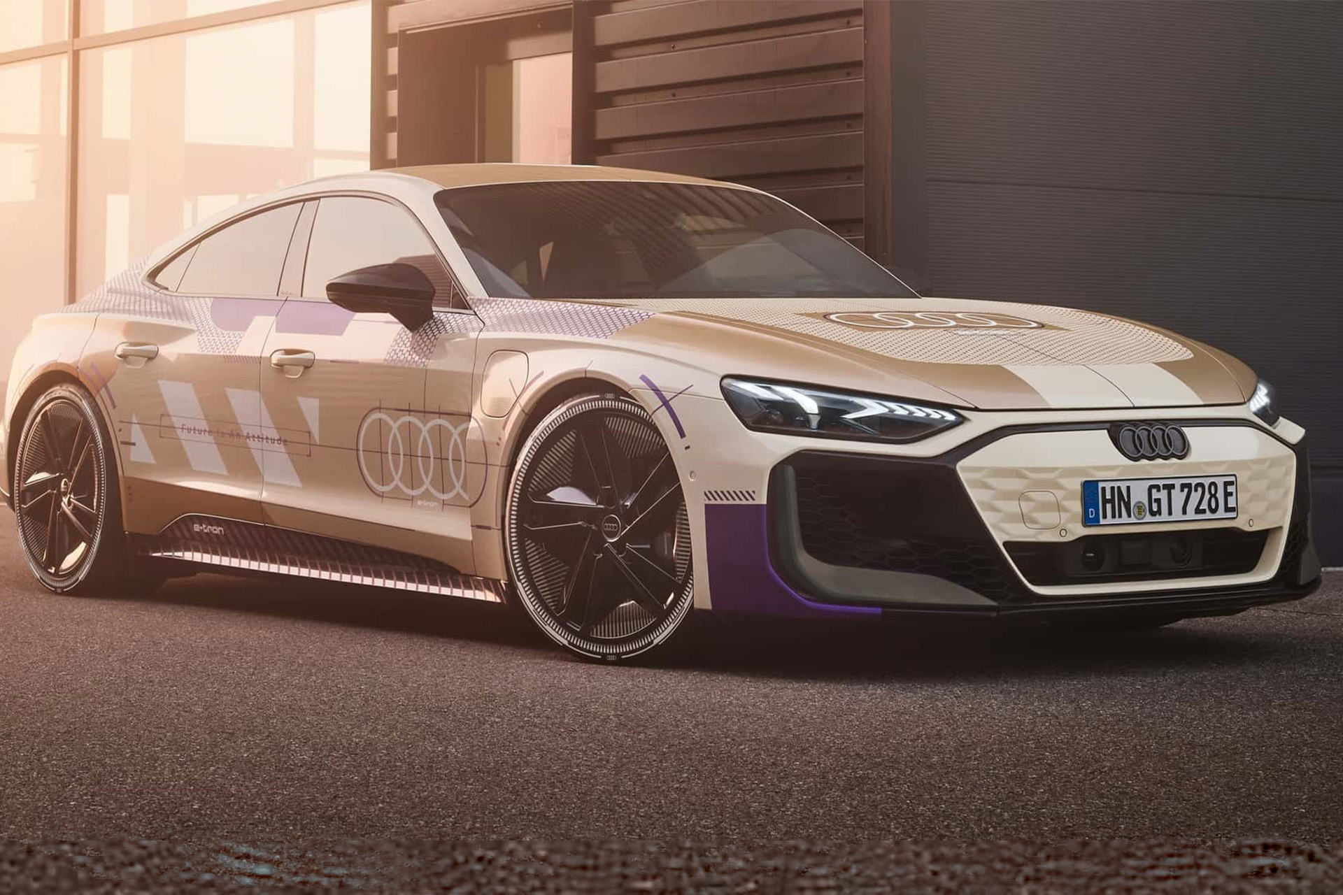 خودرو پرچمدار ۲۰۲۵ آئودی نگاه‌ها را خیره کرد؛ هیولای برقی برای رقابت ...