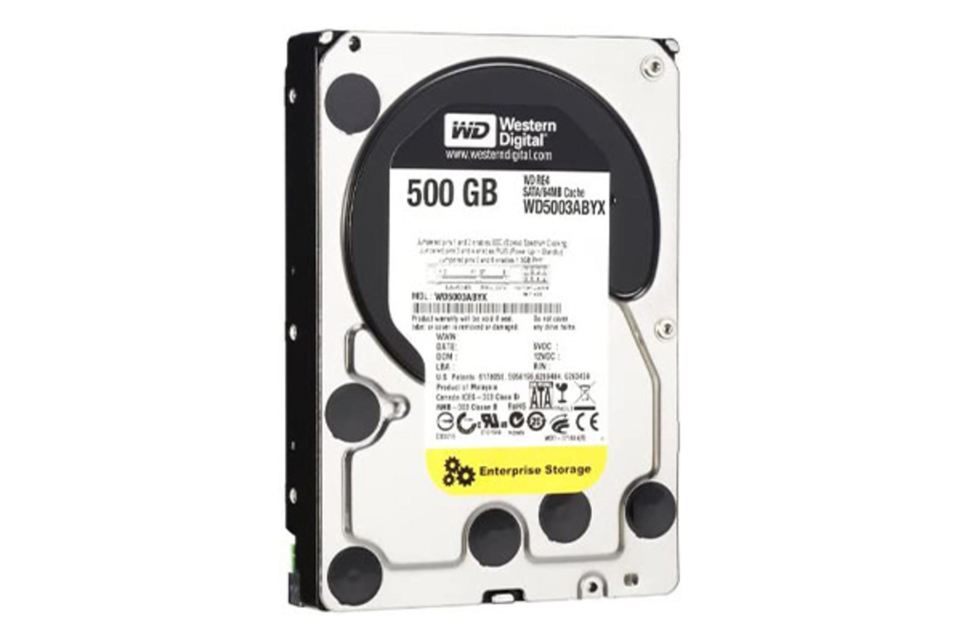 قیمت هارد وسترن دیجیتال WD RE4 WD5003ABYX ظرفیت 500 گیگابایت
