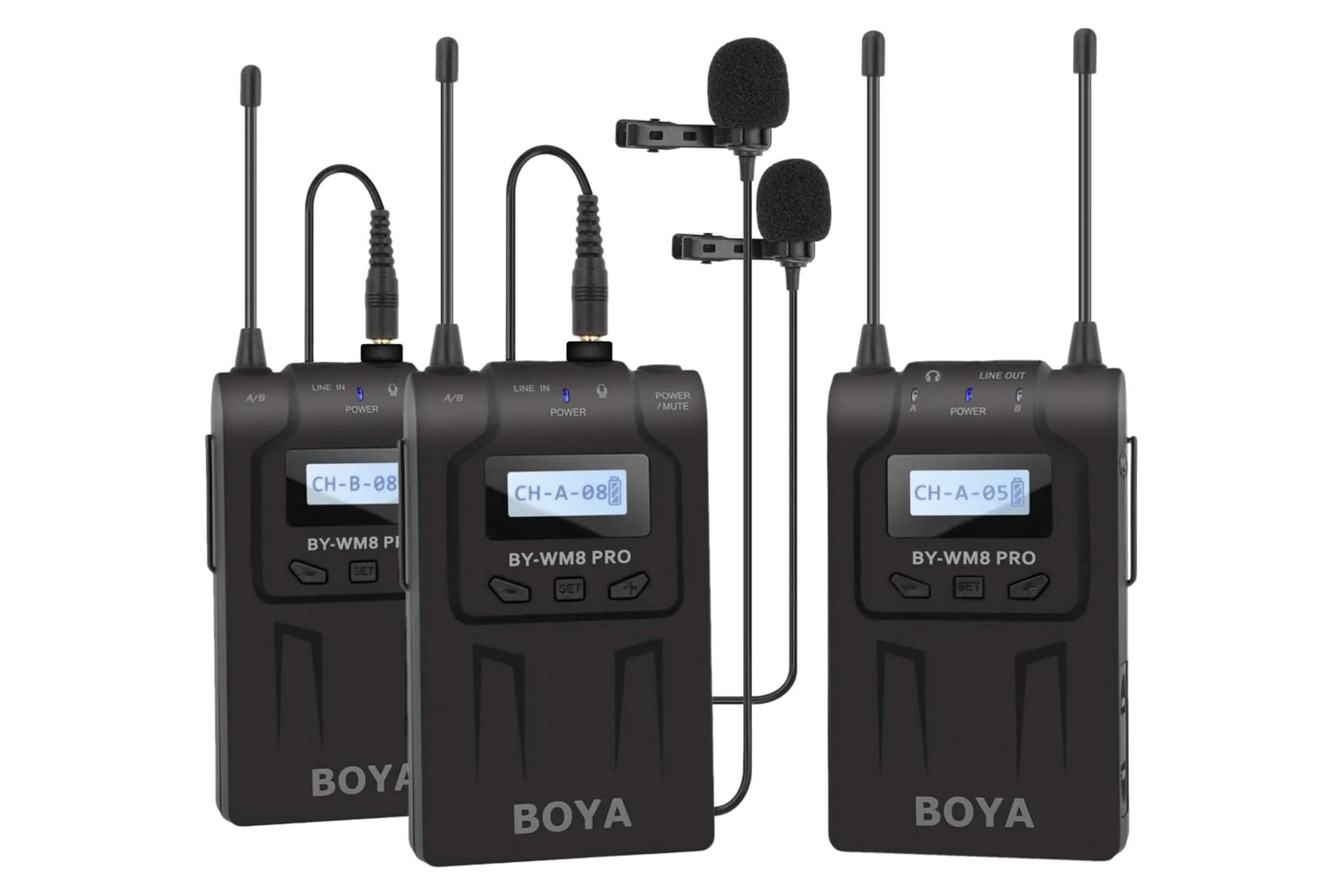 قیمت میکروفن بویا BOYA BY-WM8 PRO-K2