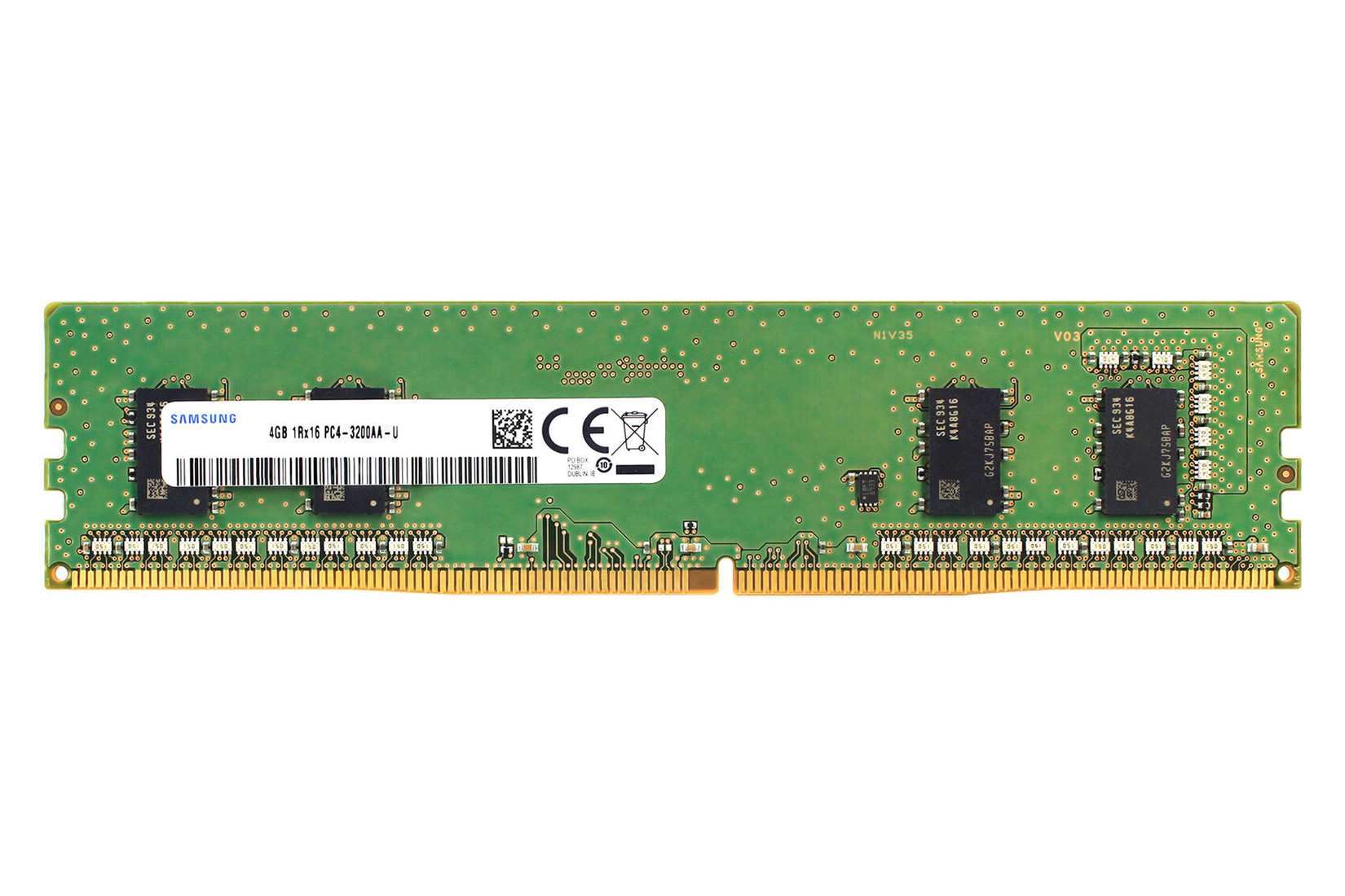 قیمت رم سامسونگ M378A5244CB0-CWE ظرفیت 4 گیگابایت از نوع DDR4-3200 زوبین