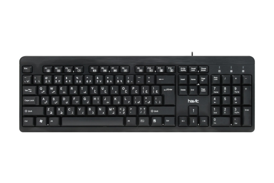 قیمت کیبورد هویت Havit HV-KB609، مقایسه و خرید در زوبین