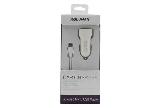 قیمت شارژر کلومن Koluman KC-C500 With MicroUSB Cable اصلی