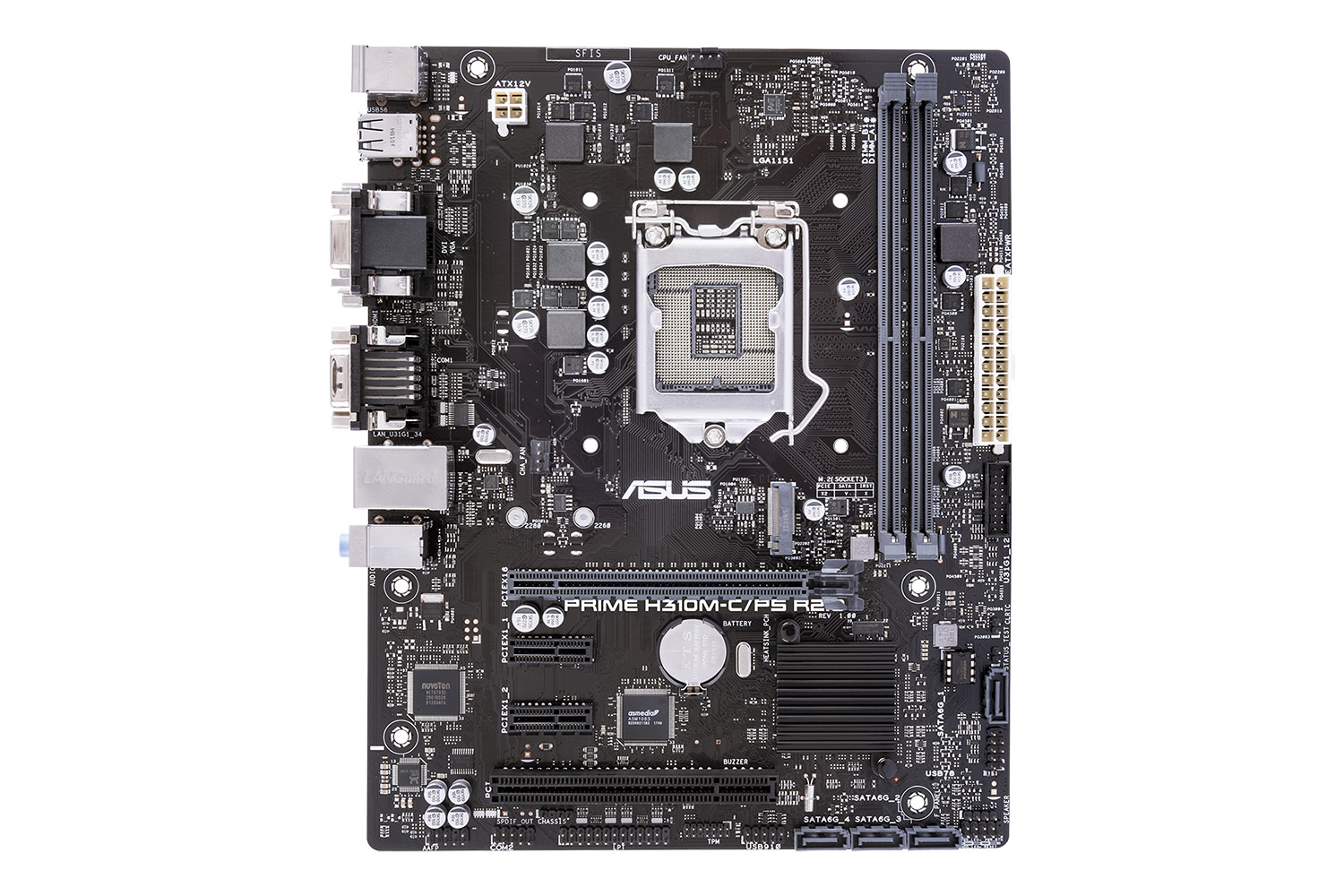 قیمت مادربرد ایسوس ASUS PRIME H310M-C/PS R2.0 + مشخصات