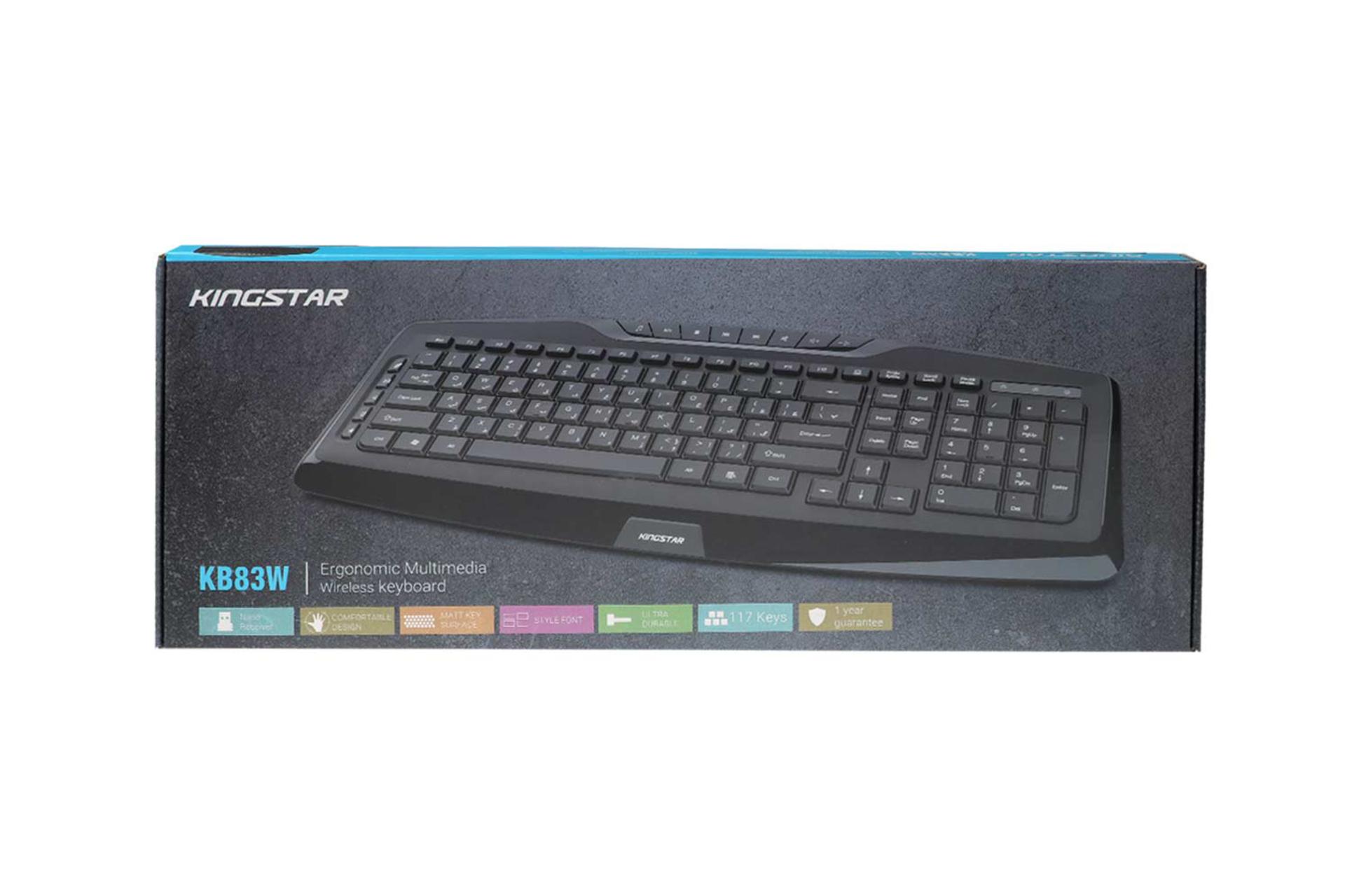 قیمت کیبورد کینگ استار Kingstar KB83W