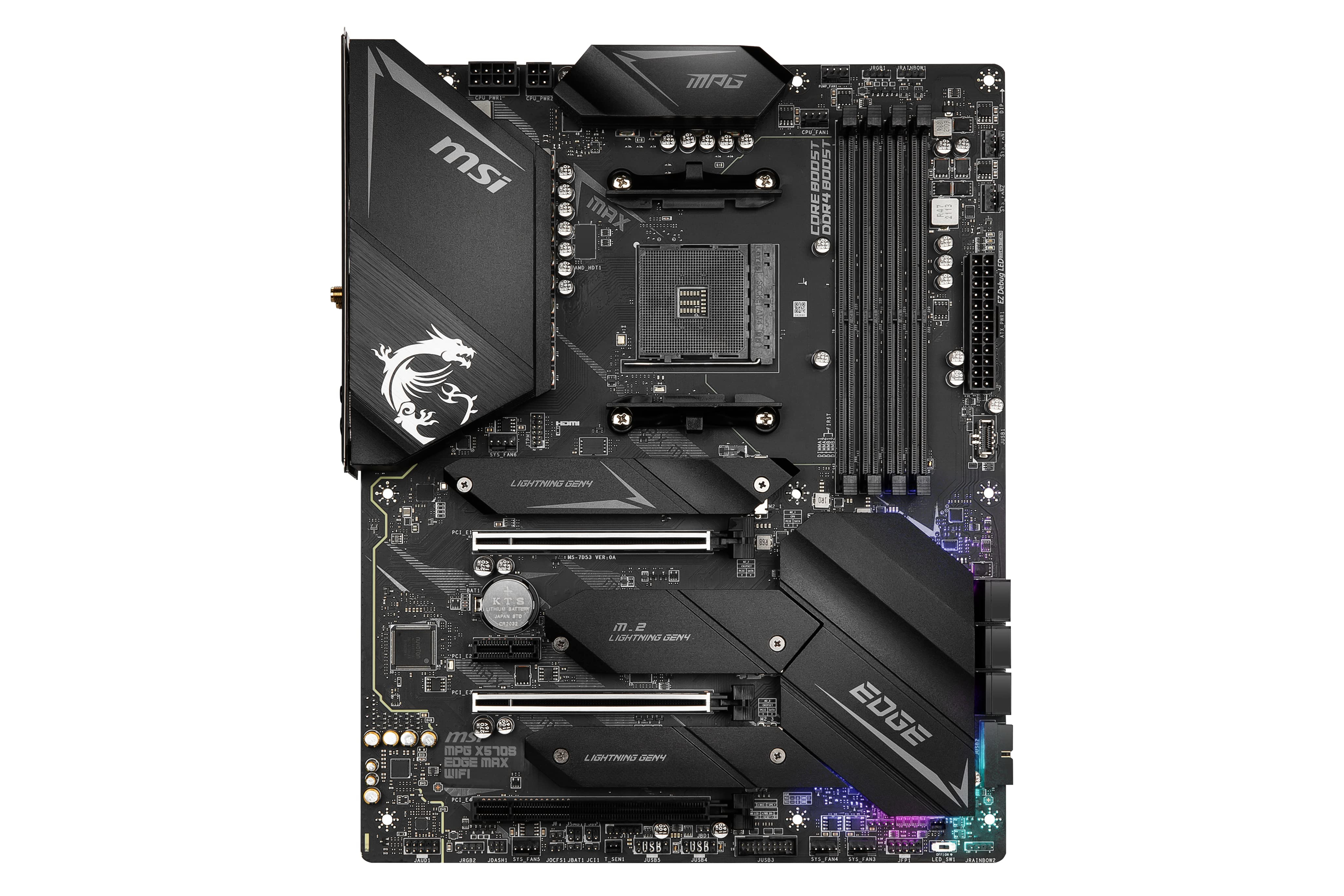 قیمت مادربرد ام اس آی MSI MPG X570S EDGE MAX WIFI + مشخصات