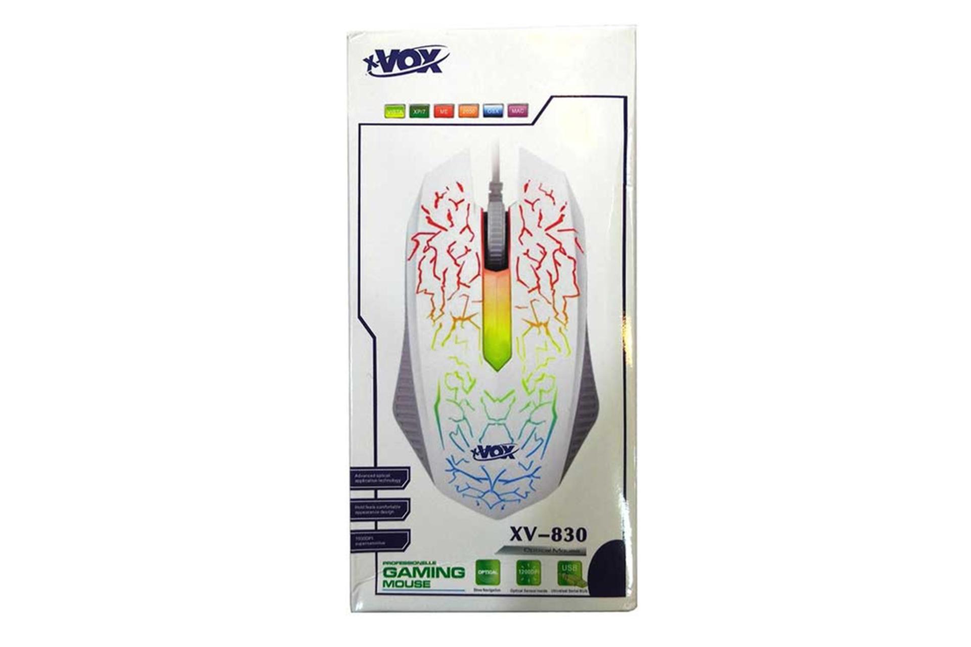 قیمت موس ایکس وکس xVOX XV-830