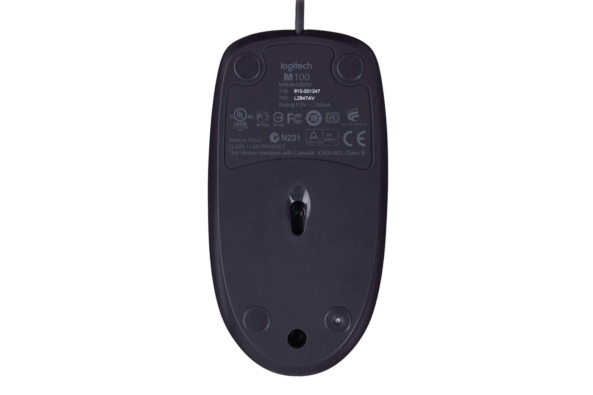 قیمت موس لاجیتک Logitech B100