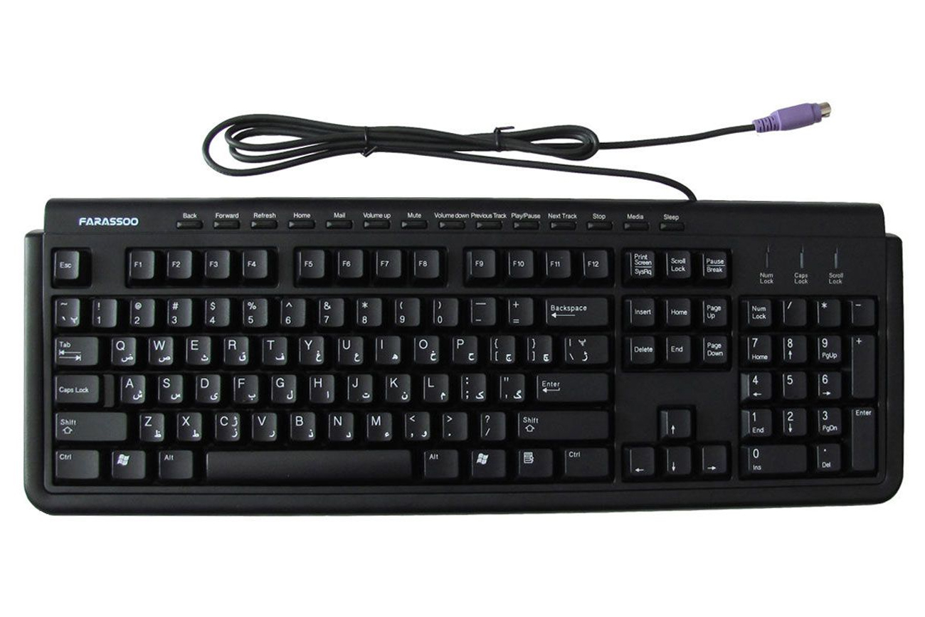 قیمت کیبورد فراسو Farassoo Fcr 2880