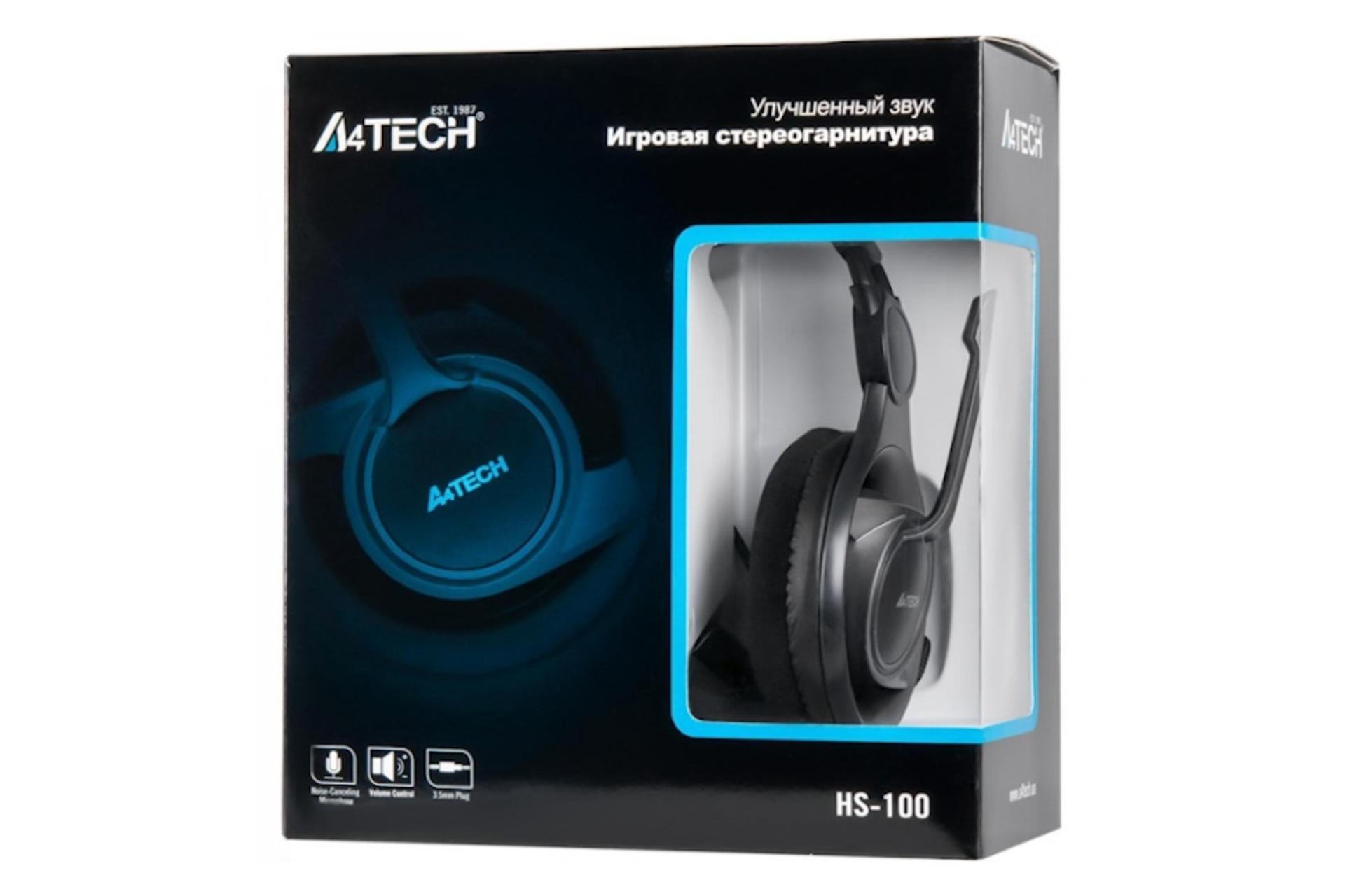 مشخصات فنی و قیمت هدفون ای فورتک A4Tech HS-100