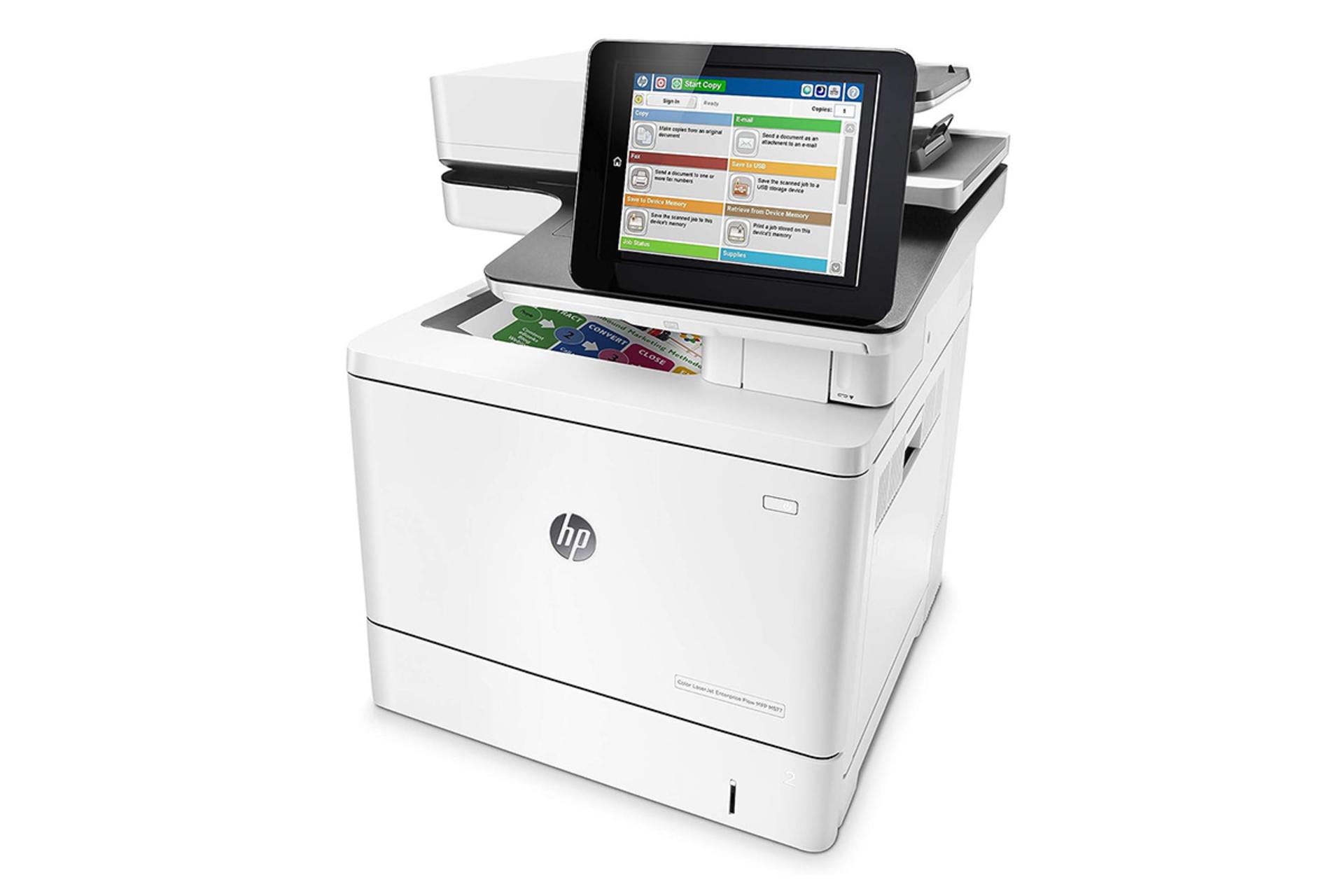 قیمت پرینتر اچ پی HP Color LaserJet Enterprise Flow MFP M577dn