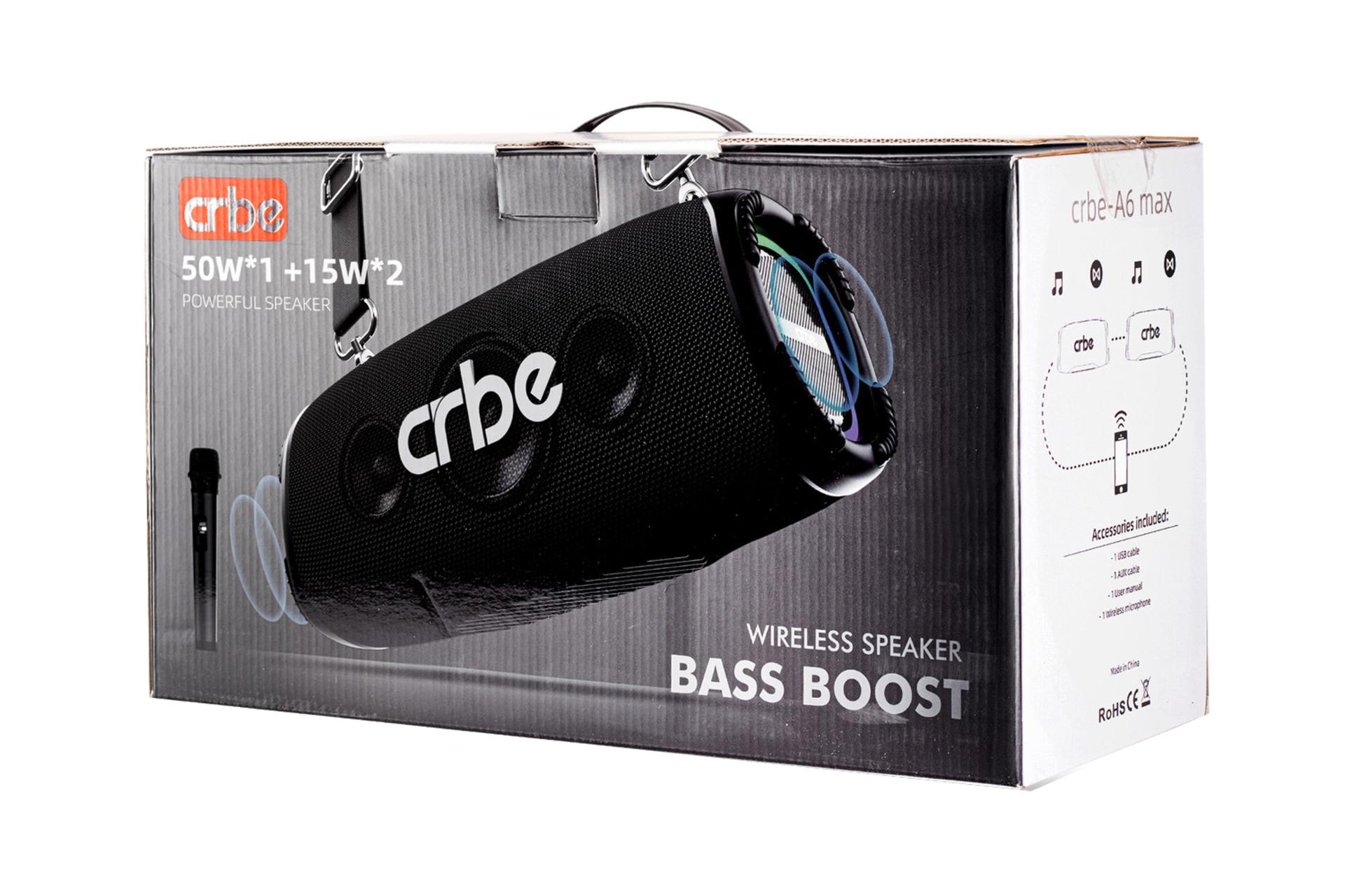 قیمت اسپیکر کربی CRBE A6 Max + مشخصات