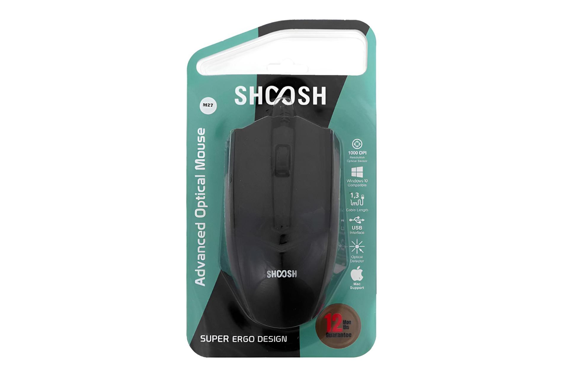 قیمت موس شوش SHOOSH M27