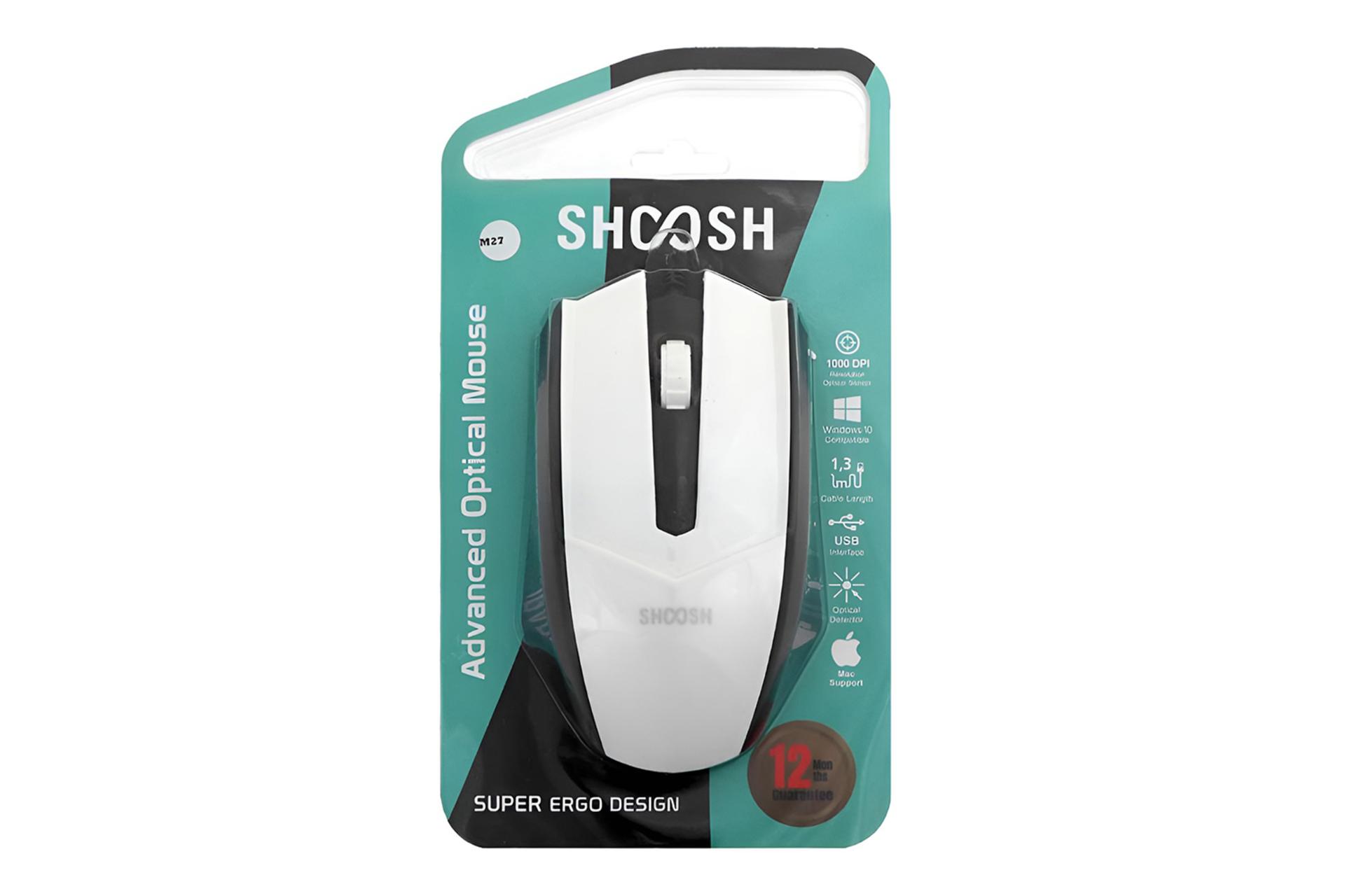 قیمت موس شوش SHOOSH M27