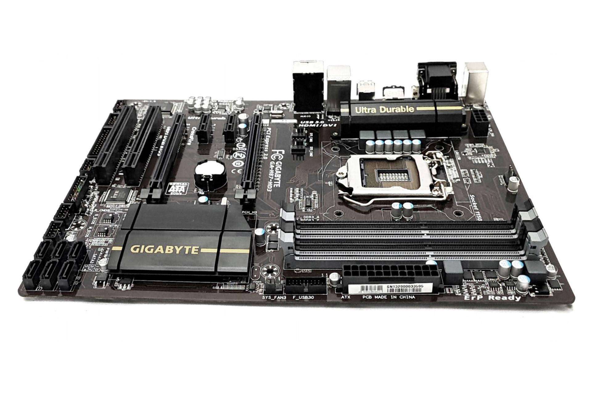 قیمت مادربرد گیگابایت GIGABYTE GA-H87-HD3 (rev. 1.x) + مشخصات