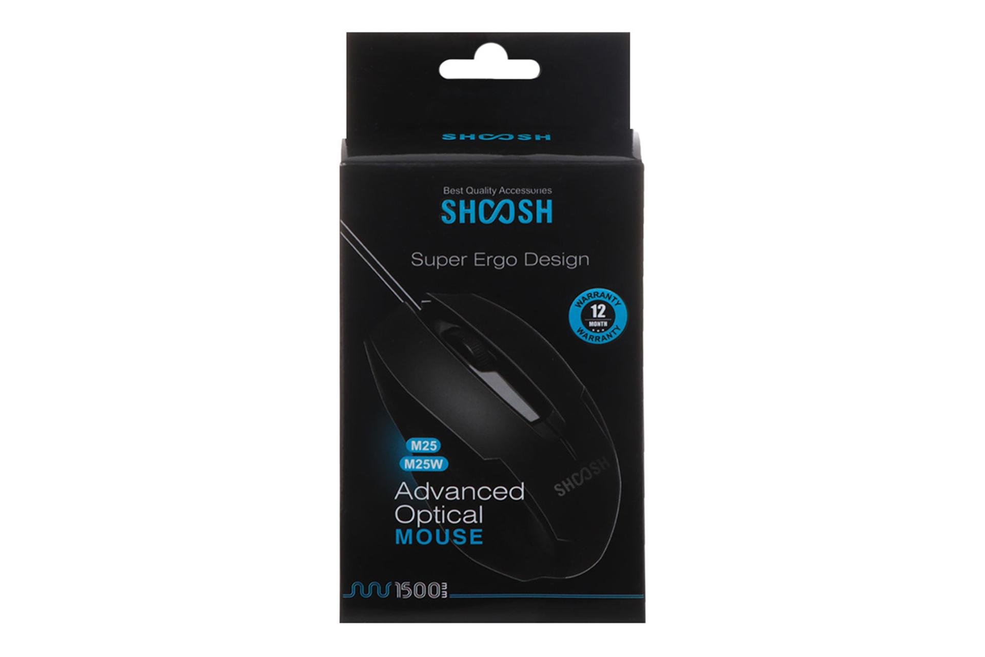 قیمت موس شوش SHOOSH M25W