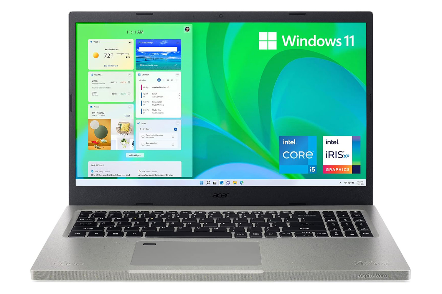 قیمت لپ تاپ Aspire Vero AV15-51-55ZQ ایسر - Core i5-1155G7 Iris Xe 8GB ...