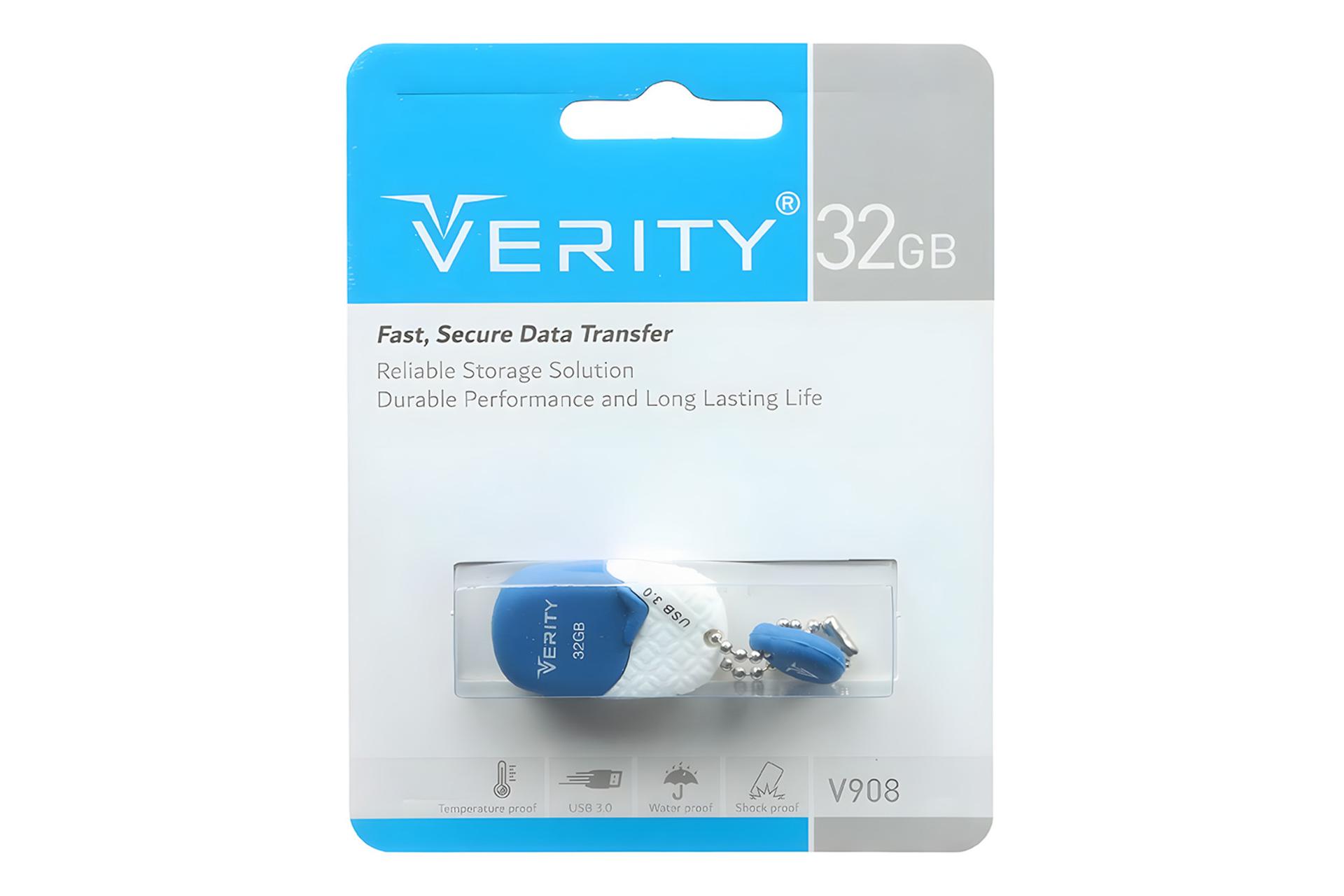 قیمت فلش مموری وریتی مدل V 908 ظرفیت 32 گیگابایت USB 3.0