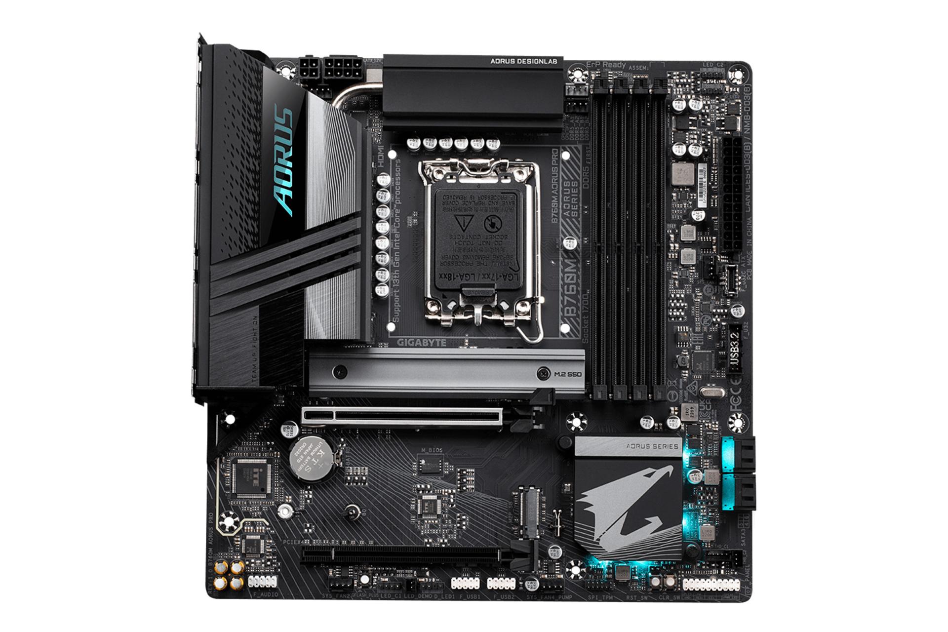 قیمت مادربرد گیگابایت GIGABYTE B760M AORUS PRO (rev. 1.0) + مشخصات قیمت مادربرد گیگابایت GIGABYTE B760M AORUS PRO (rev. 1.0) + مشخصات