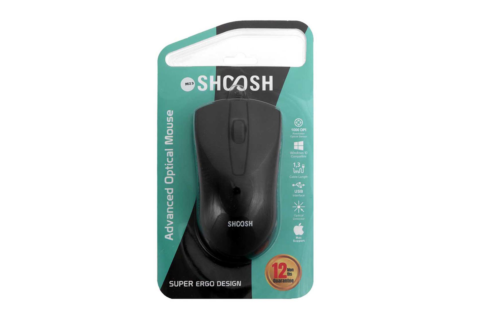 قیمت موس شوش SHOOSH M23