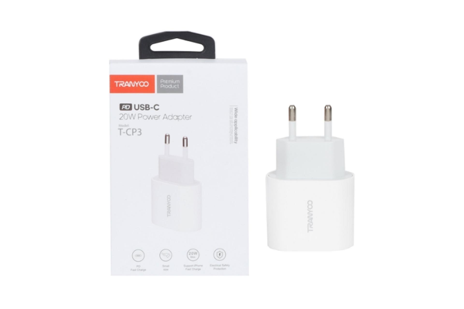 قیمت شارژر ترانیو Tranyoo T-CP3 اصلی