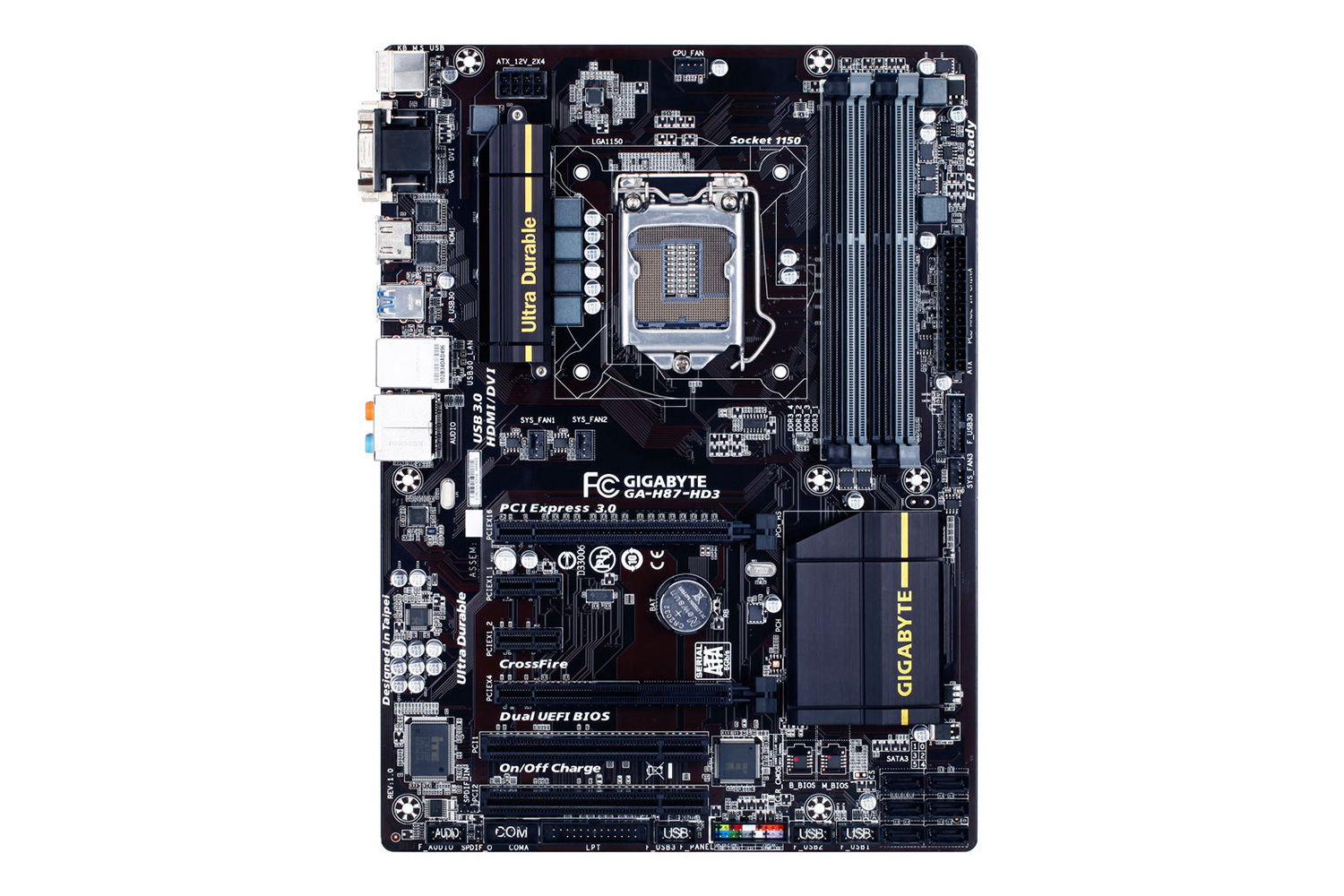 قیمت مادربرد گیگابایت GIGABYTE GA-H87-HD3 (rev. 1.x) + مشخصات