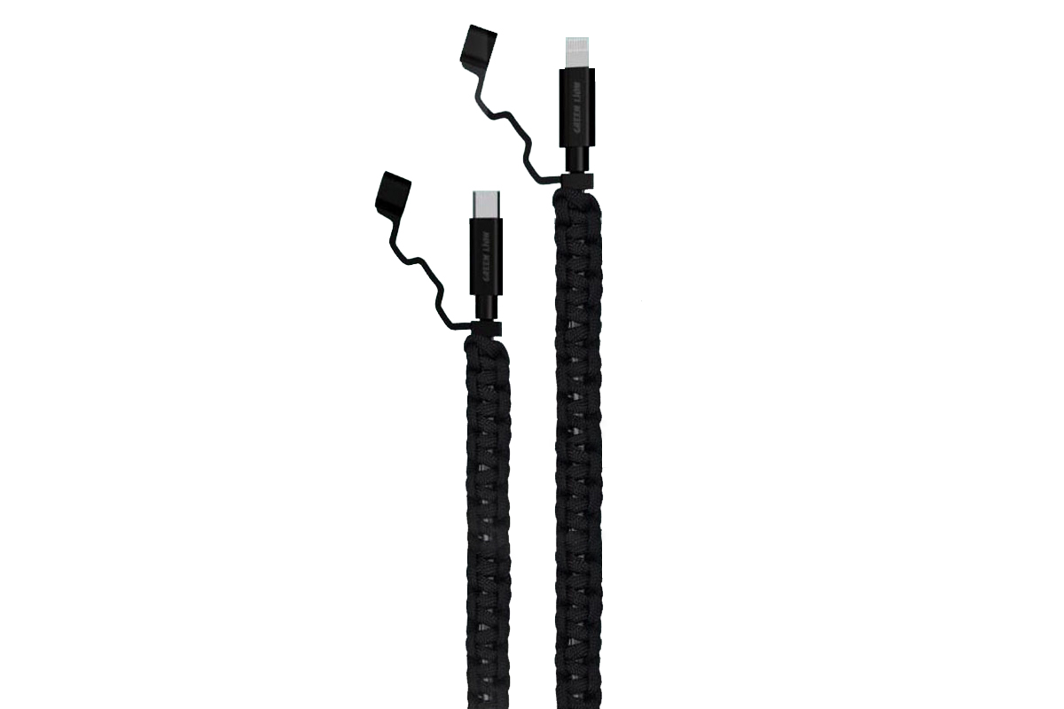 قیمت کابل شارژ گرین لیون Type-C به Lightning مدل Rescue Cable با طول 1 متر