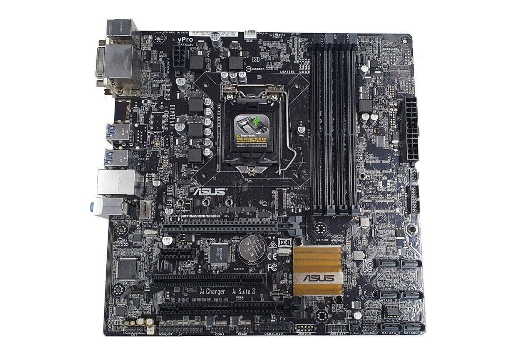 قیمت مادربرد ایسوس ASUS Q170M2/CDM/SI R2.0 در زوبین