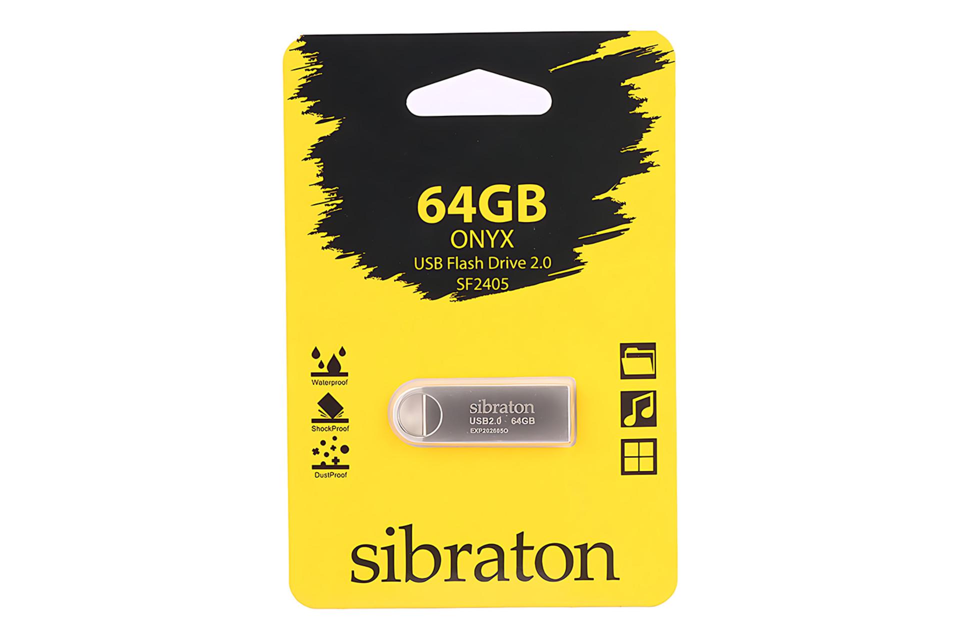 قیمت فلش مموری سیبراتون مدل ONYX SF2405 ظرفیت 64 گیگابایت USB 2.0