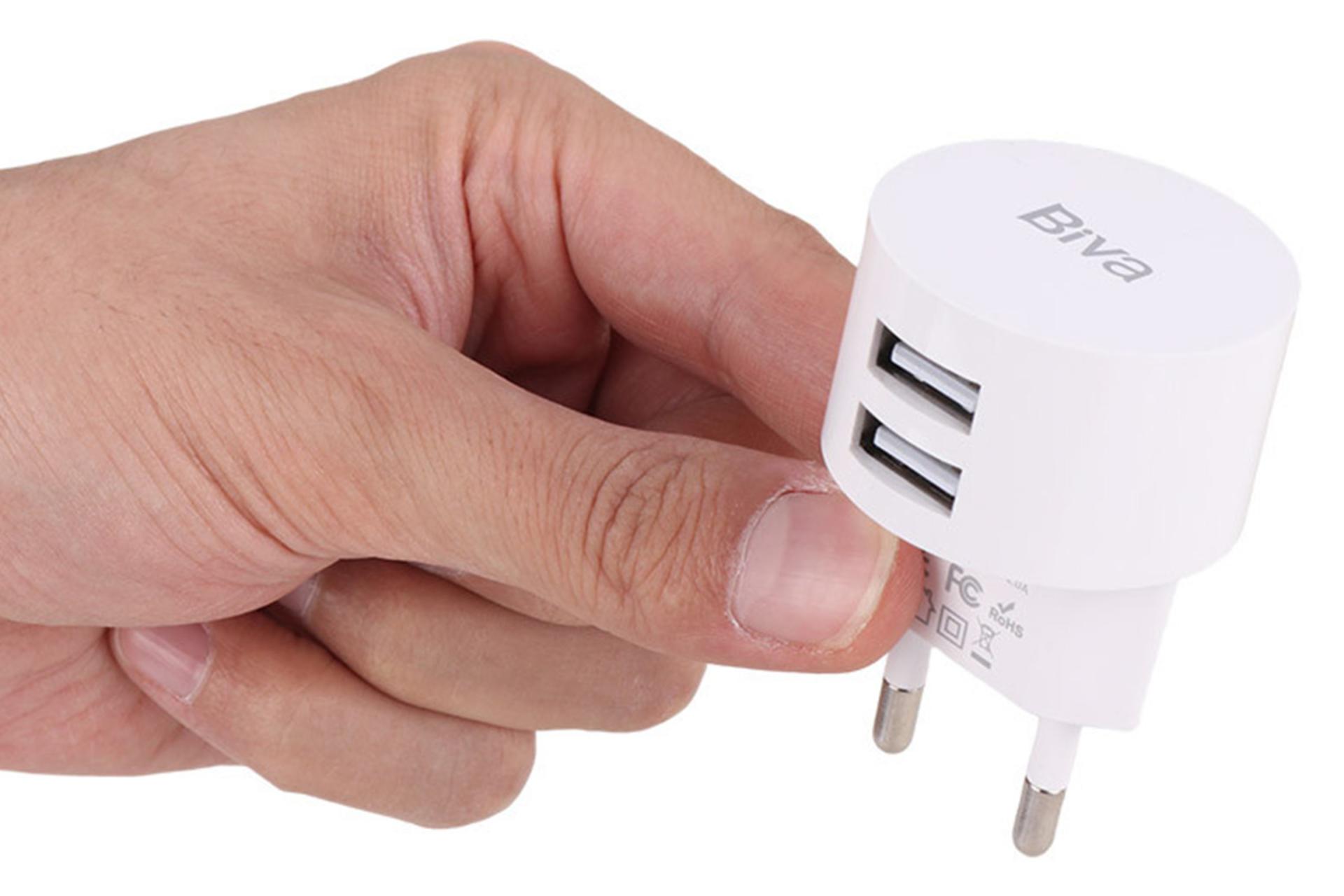 قیمت شارژر بیوا Biva HC-03 With Type-C Cable اصلی