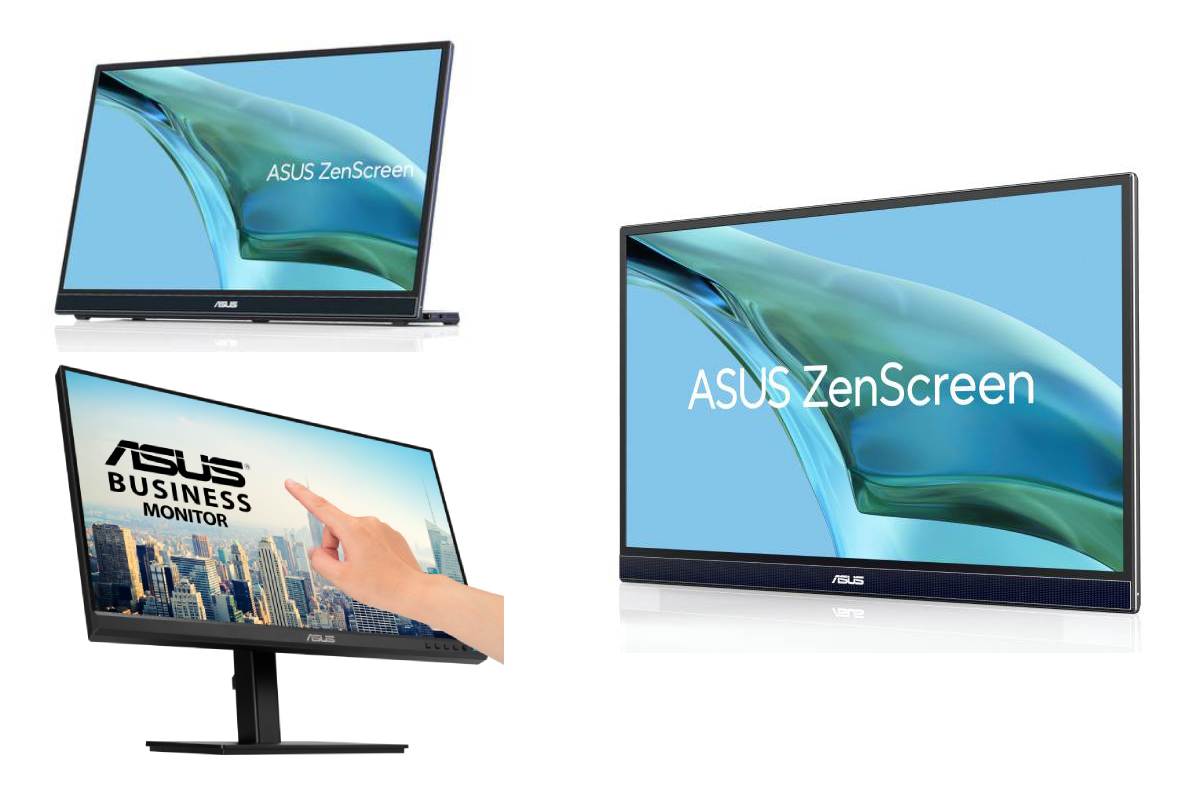 ایسوس نمایشگرهای اکسترنال ZenScreen را با پشتیبانی از قابلیت چرخش ...