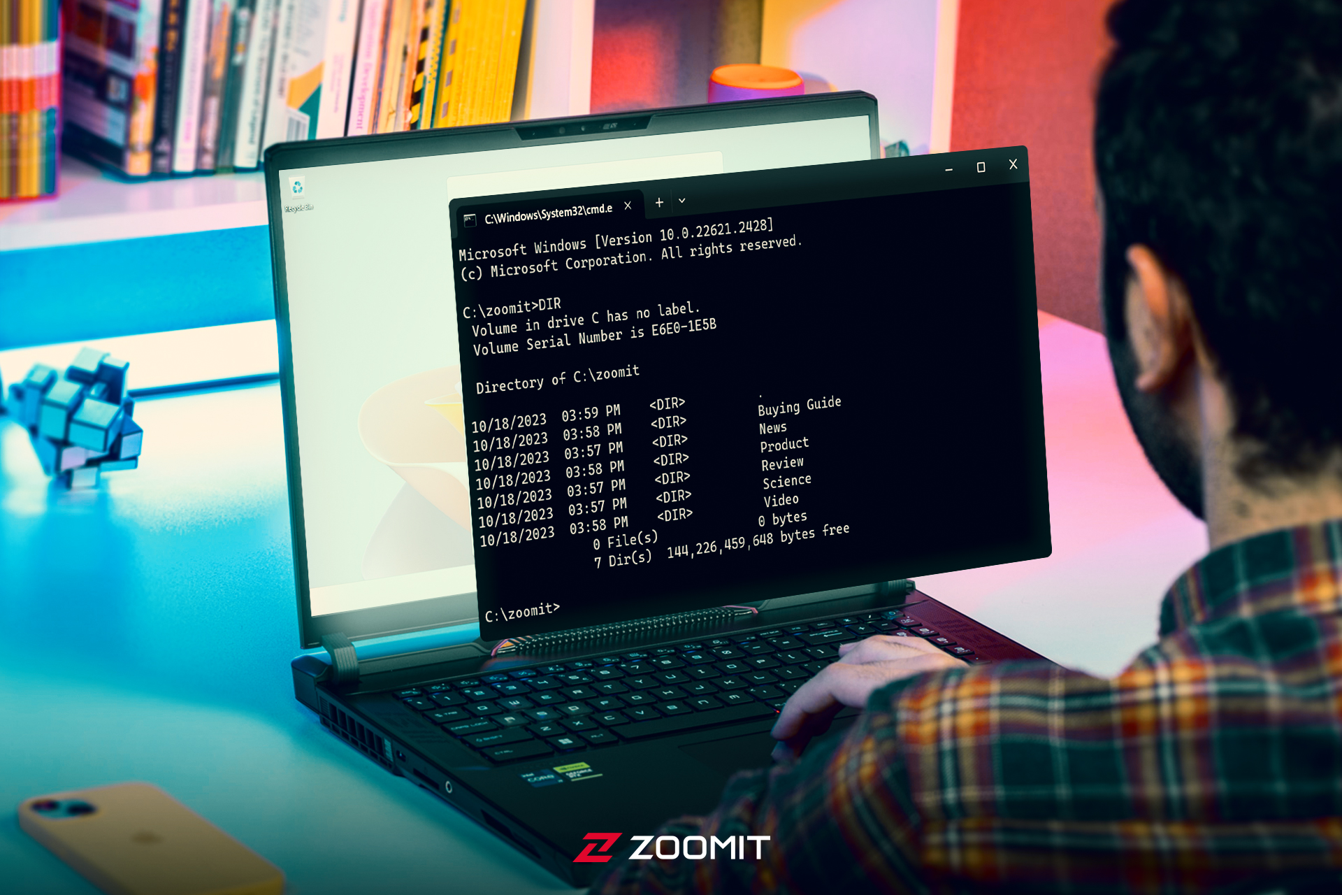 نحوه ایجاد لیست از فایل های یک فولدر یا دایرکتوری در ویندوز - زومیت