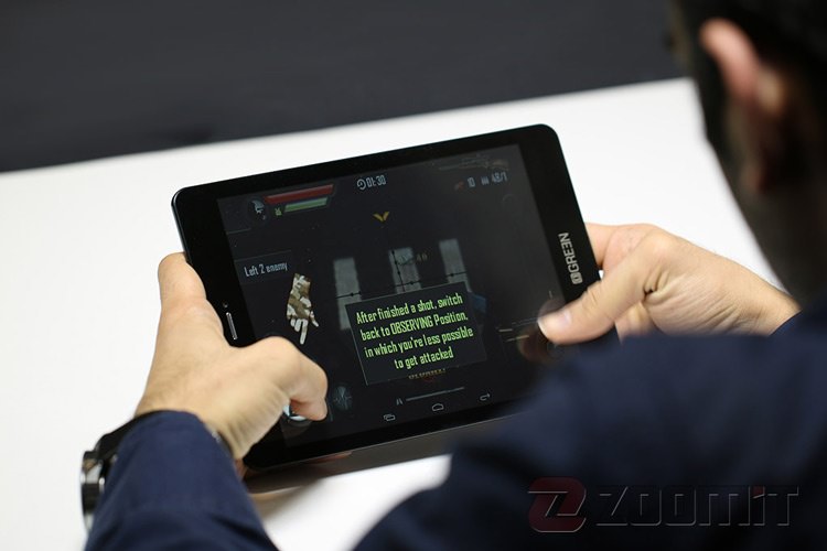 بررسی تبلت 7.85 اینچی Genesis Tab 2 گرین - زومیت