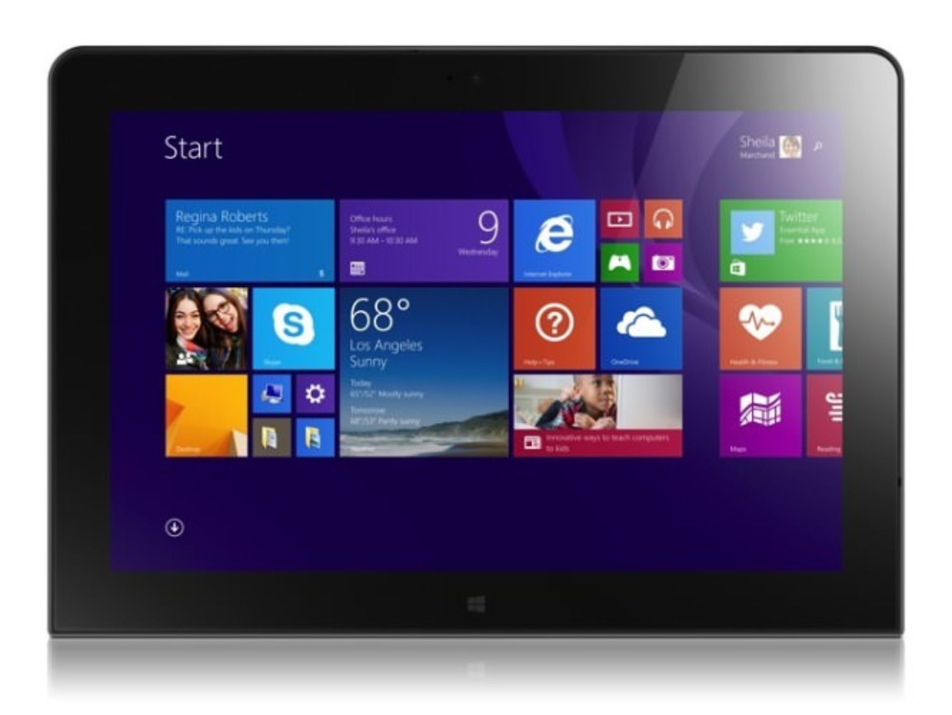 لنوو تبلت ThinkPad 10 را با سیستم‌عامل ویندوز ۸ رونمایی کرد - زومیت