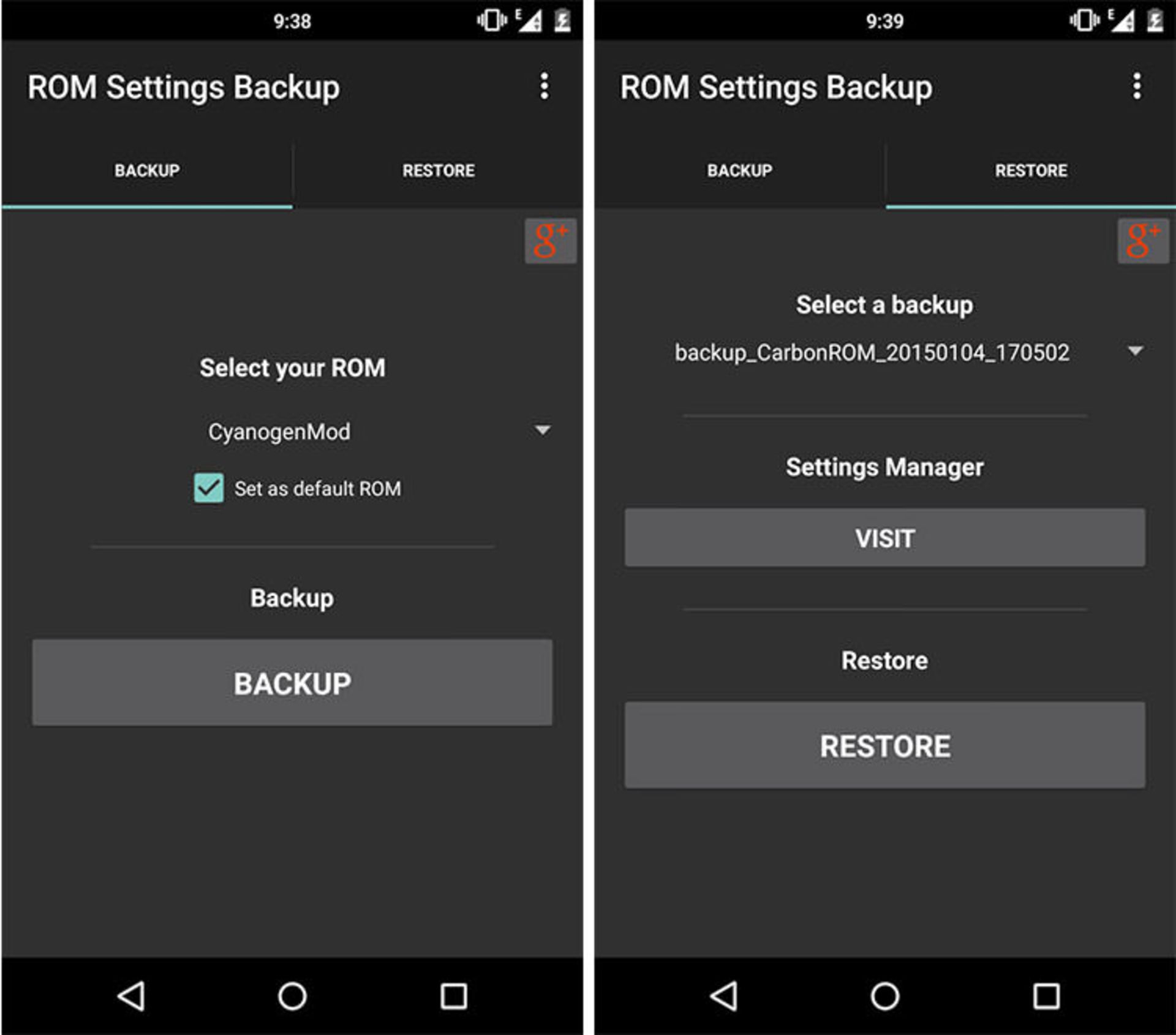 زوم‌اَپ: پشتیبان‌ گیری از تنظیمات اندروید با ROM Settings Backup - زومیت