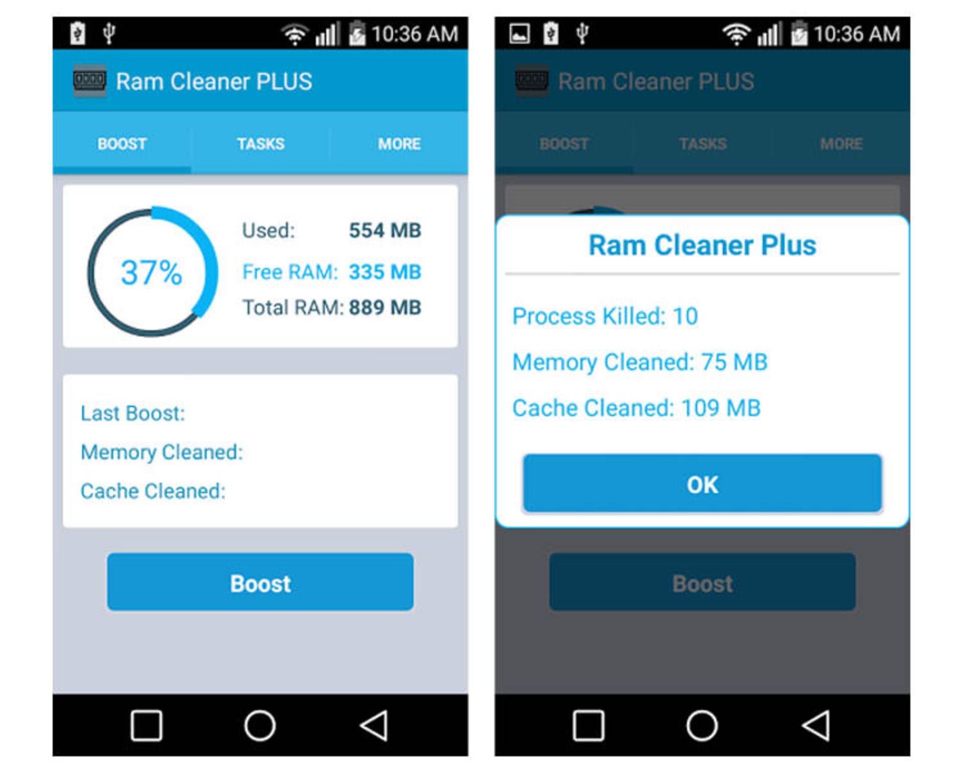 زوم‌اپ: پاکسازی حافظه ی رم برای افزایش سرعت گوشی با RAM Cleaner - زومیت