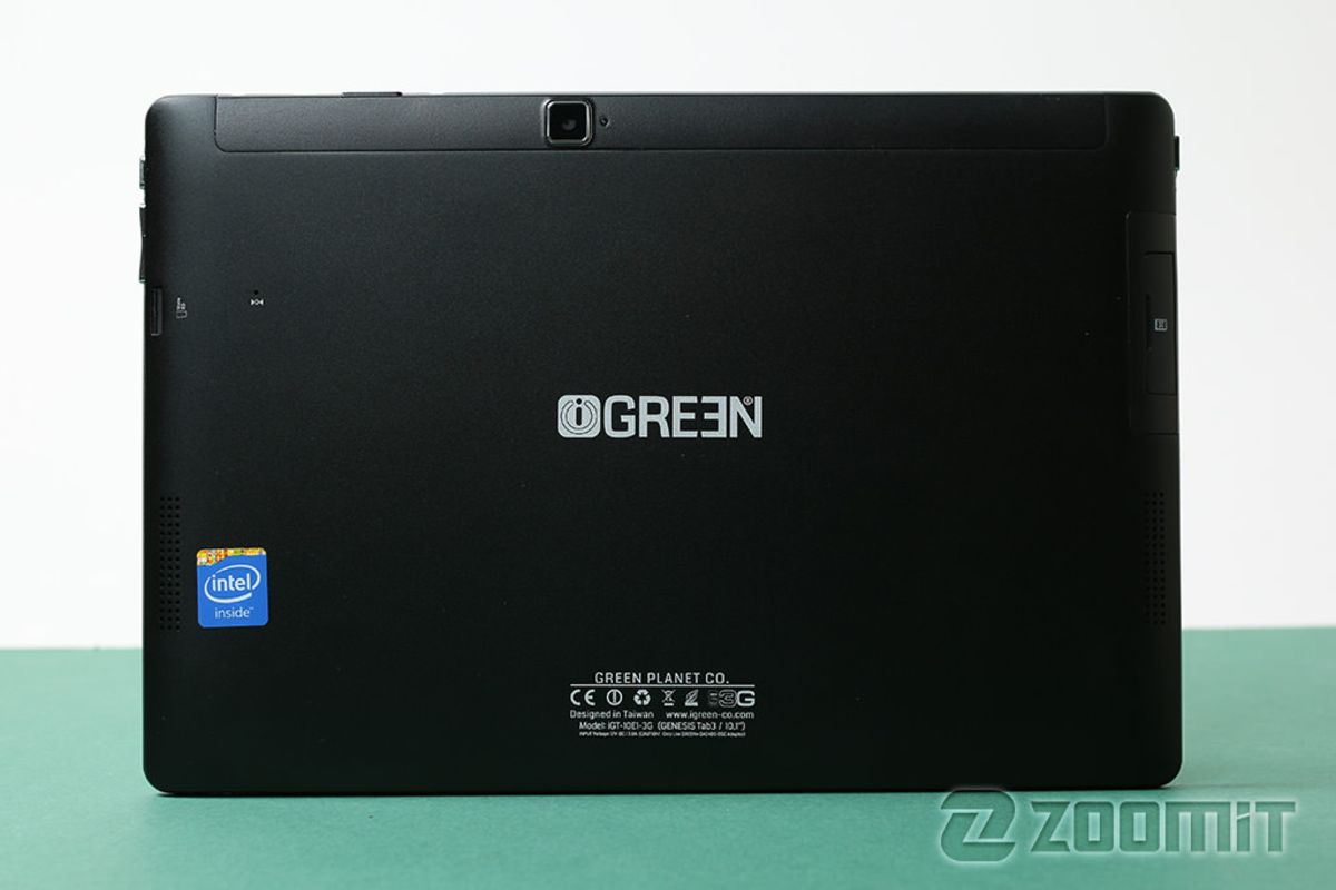 بررسی تبلت ویندوزی Genesis Tab 3 گرین