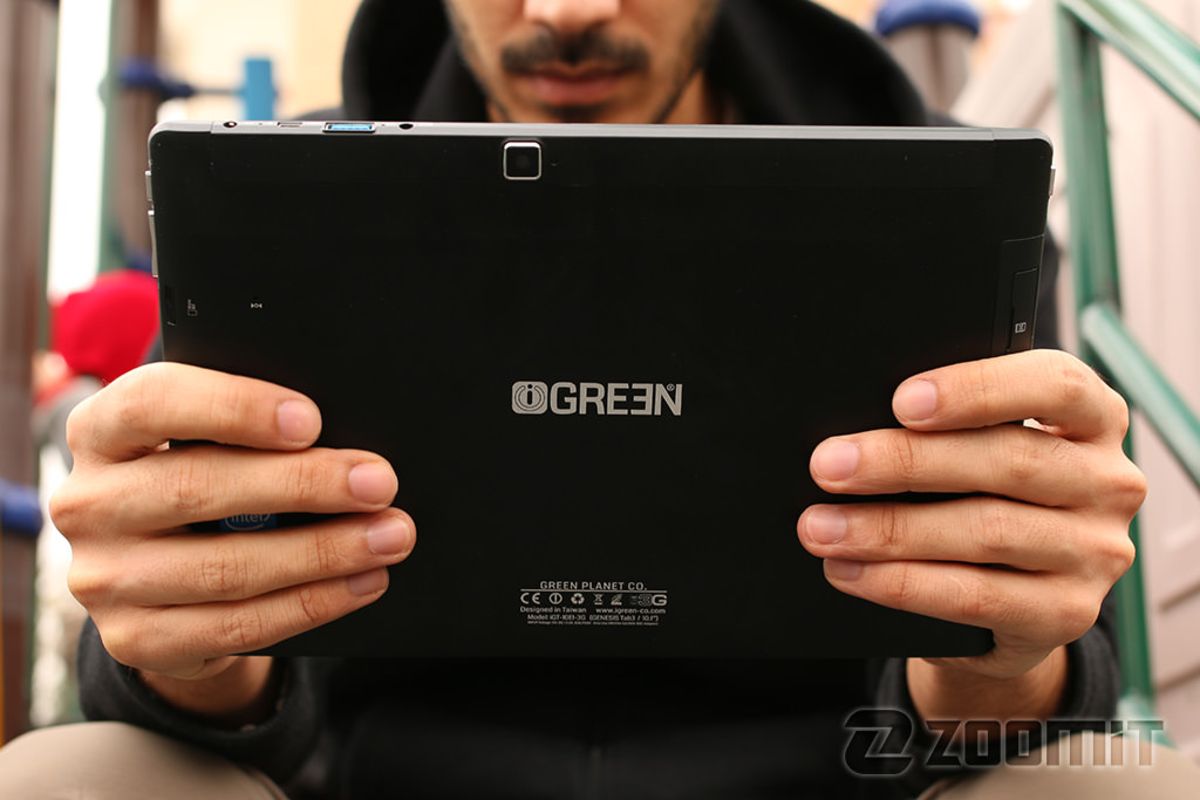 بررسی تبلت ویندوزی Genesis Tab 3 گرین
