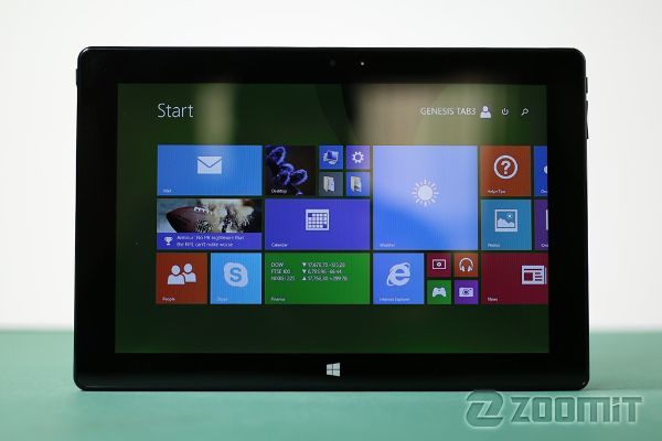 بررسی تبلت ویندوزی Genesis Tab 3 گرین