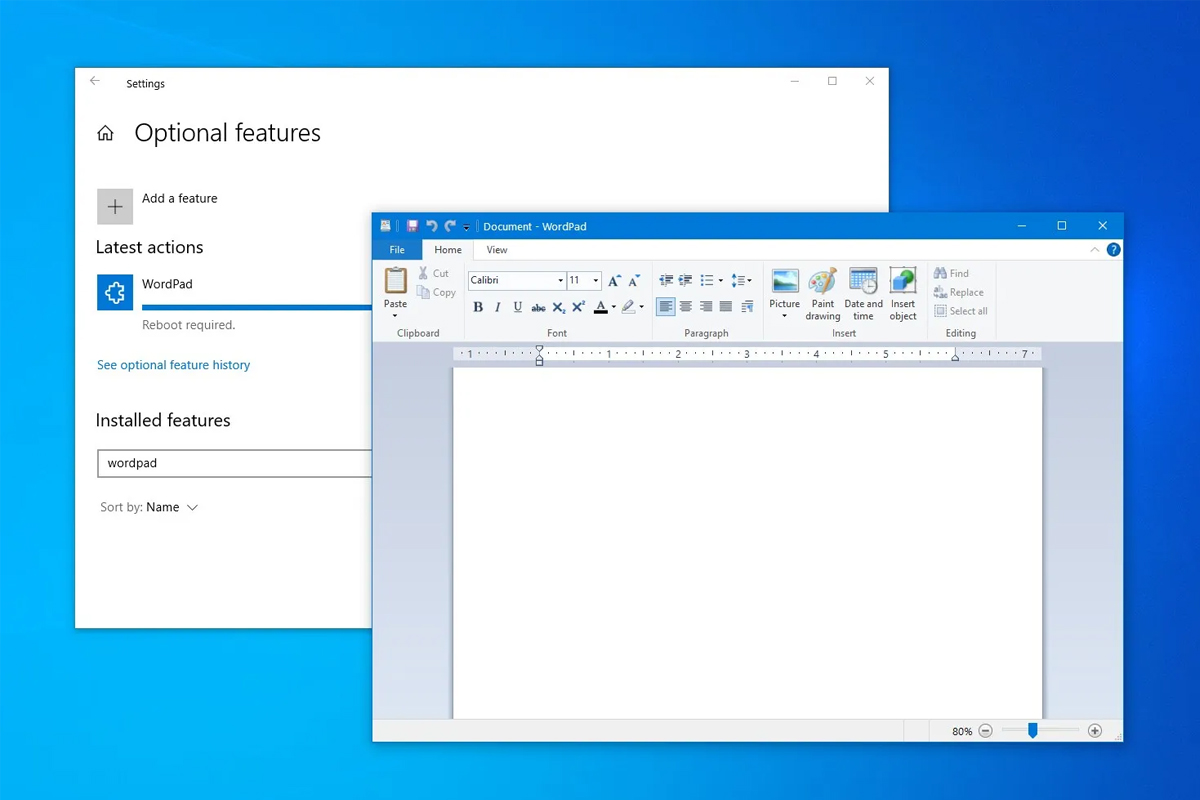 مایکروسافت ترمز WordPad را پس از ۲۸ سال کشید - زومیت